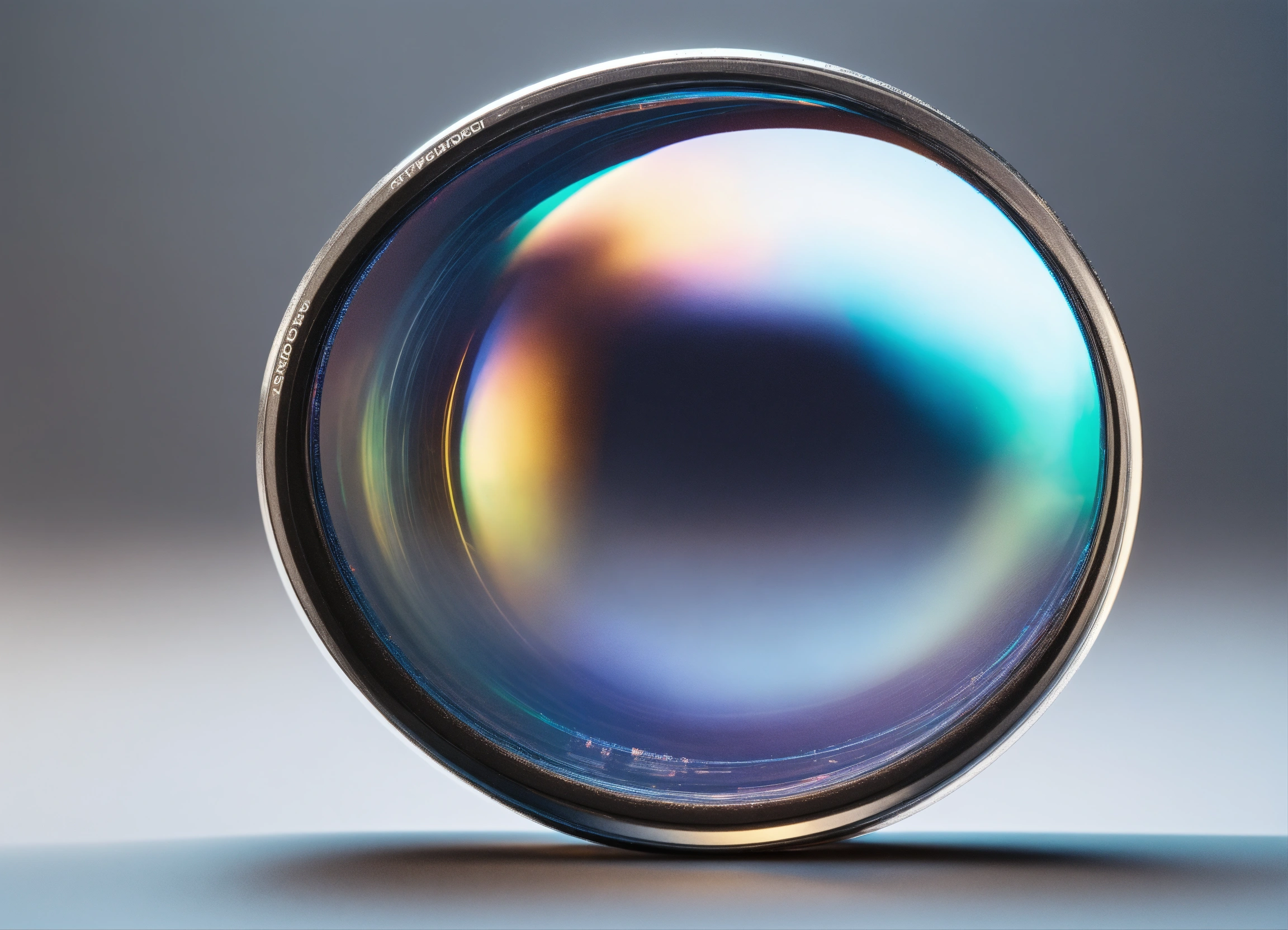 Lexica - Progressive lenses seen from a side angle with a rotated ...