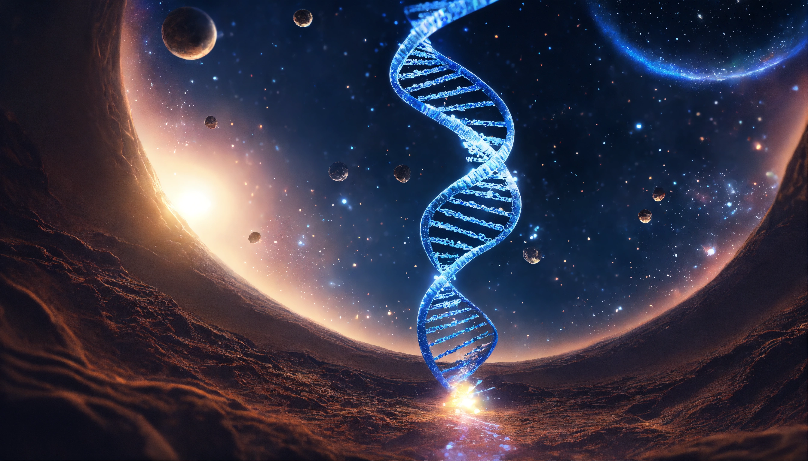 Lexica - Spiritual healing, dna strands, 4k resolution, photo realistic ...