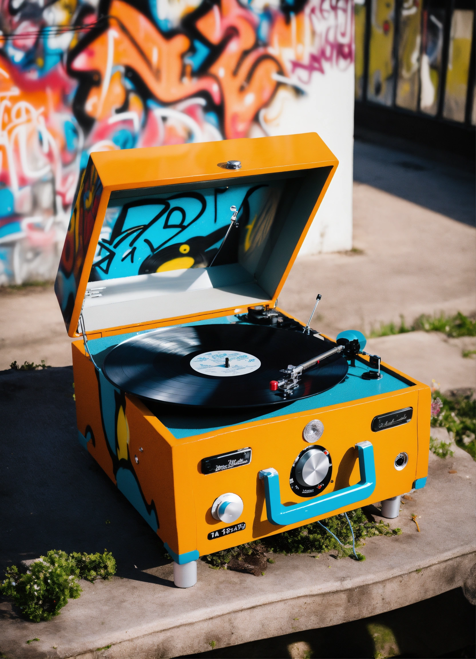 Lexica - A graffiti record player