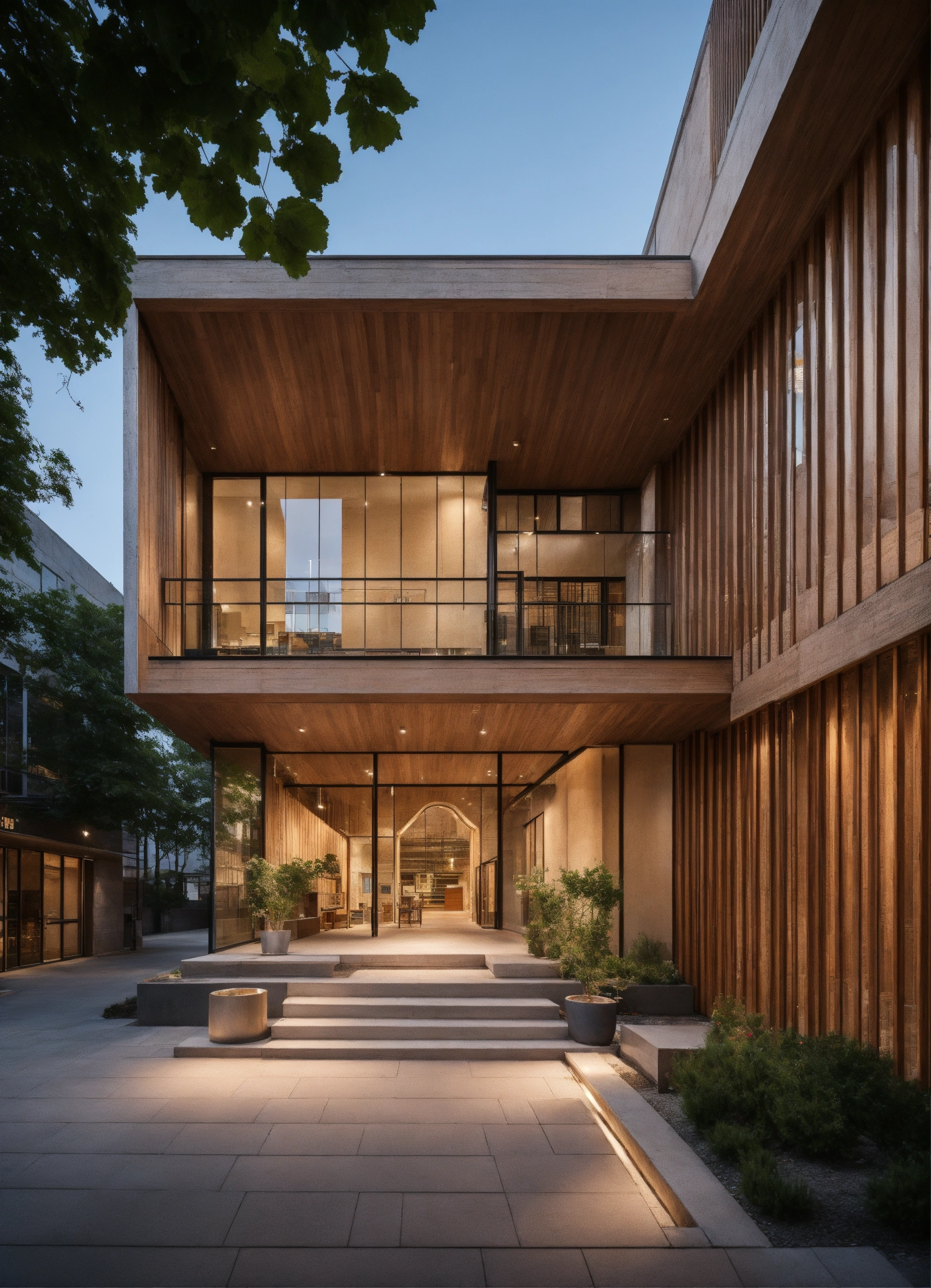 Lexica - Reply Drawing inspiration from mid-century modern style, this ...