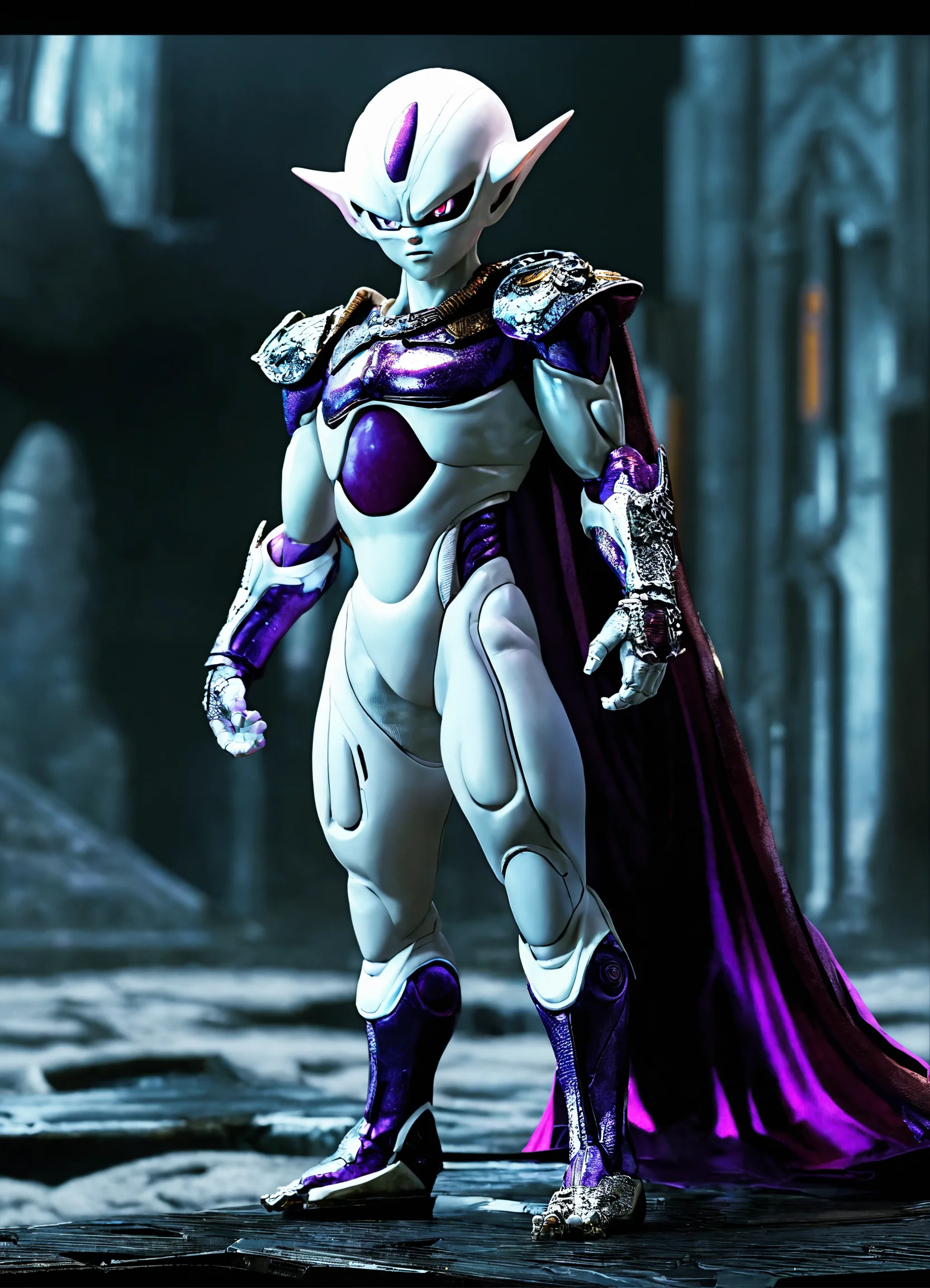Lexica - Frieza first form extremely detailed realistic humanoid ...