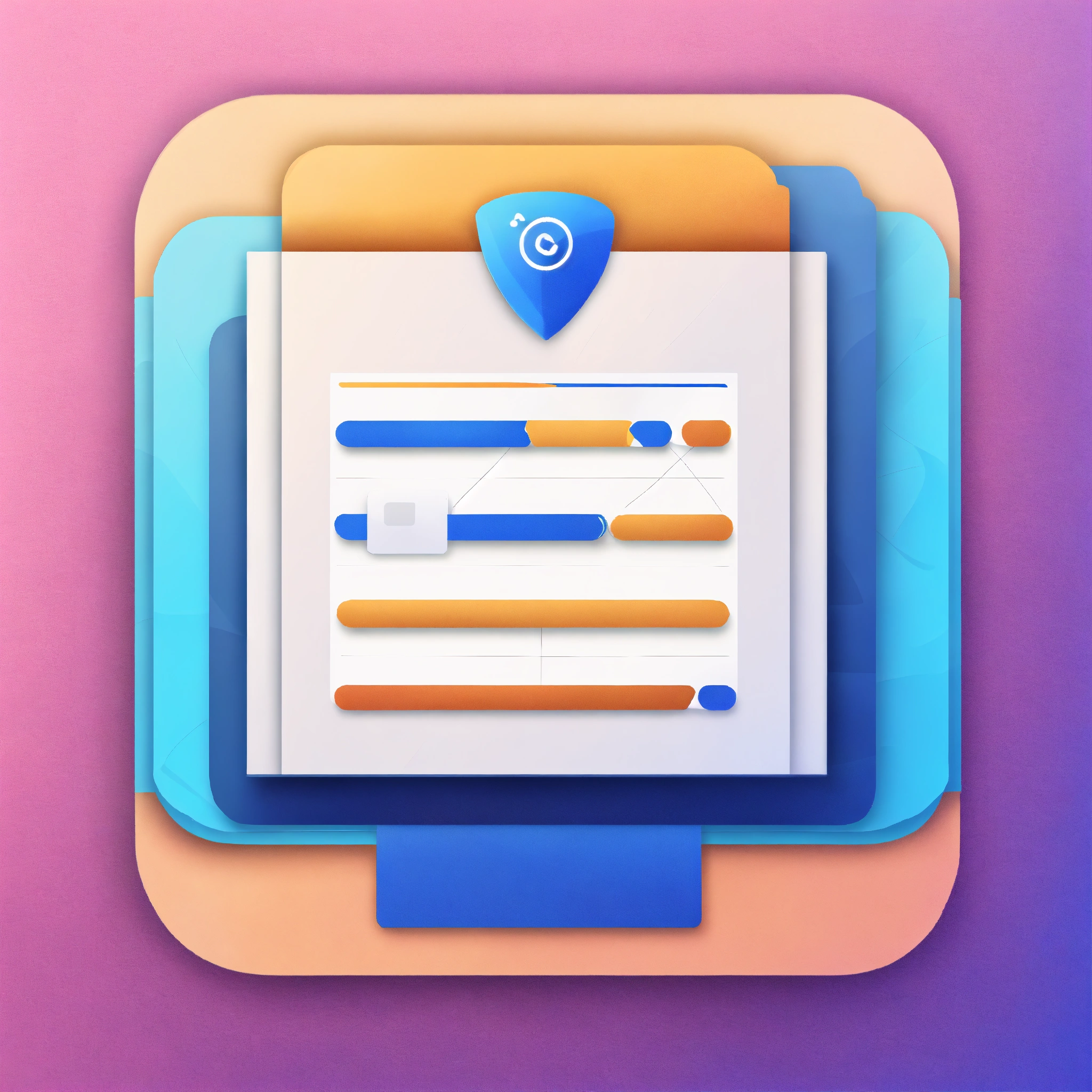 Lexica - A modern iOS app icon for mobile contract management in modern ...