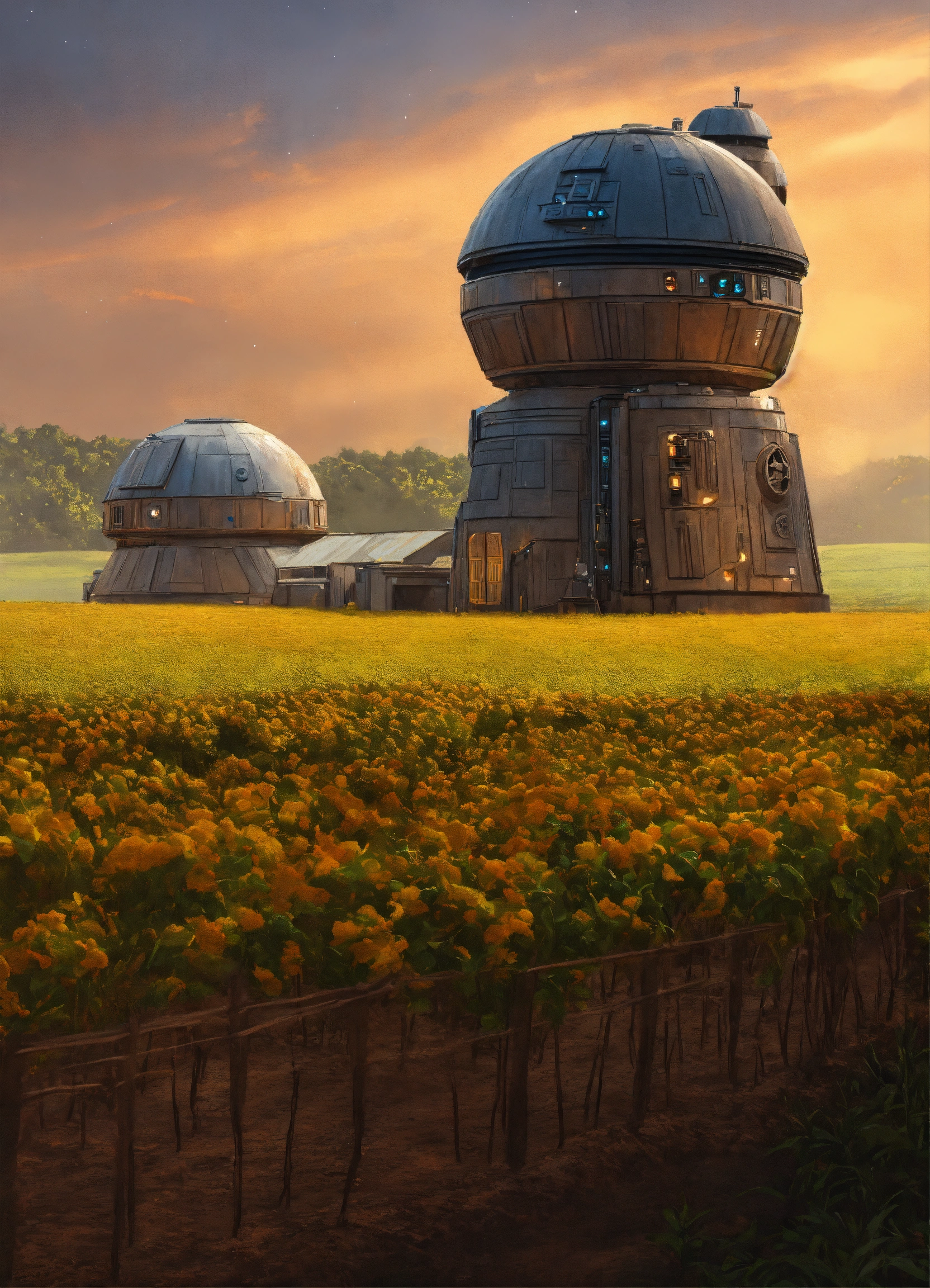 Lexica - Digital art of a Star Wars farm on Saleucami.