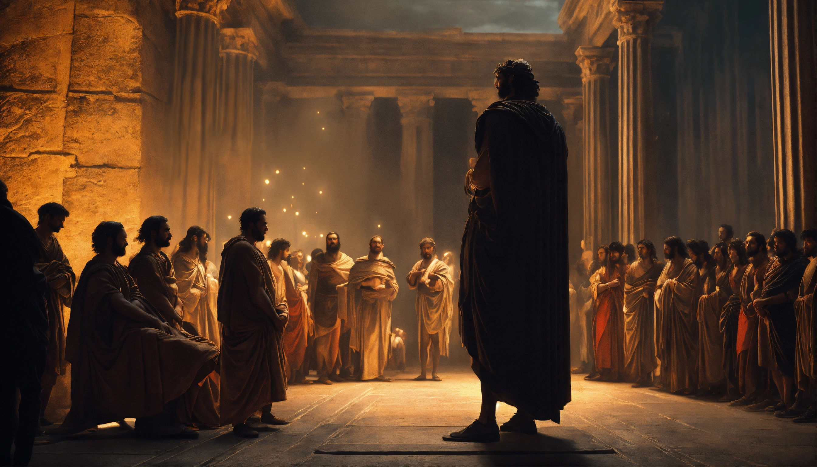 Lexica - Greek of ancient philosopher with very muscular body in ...