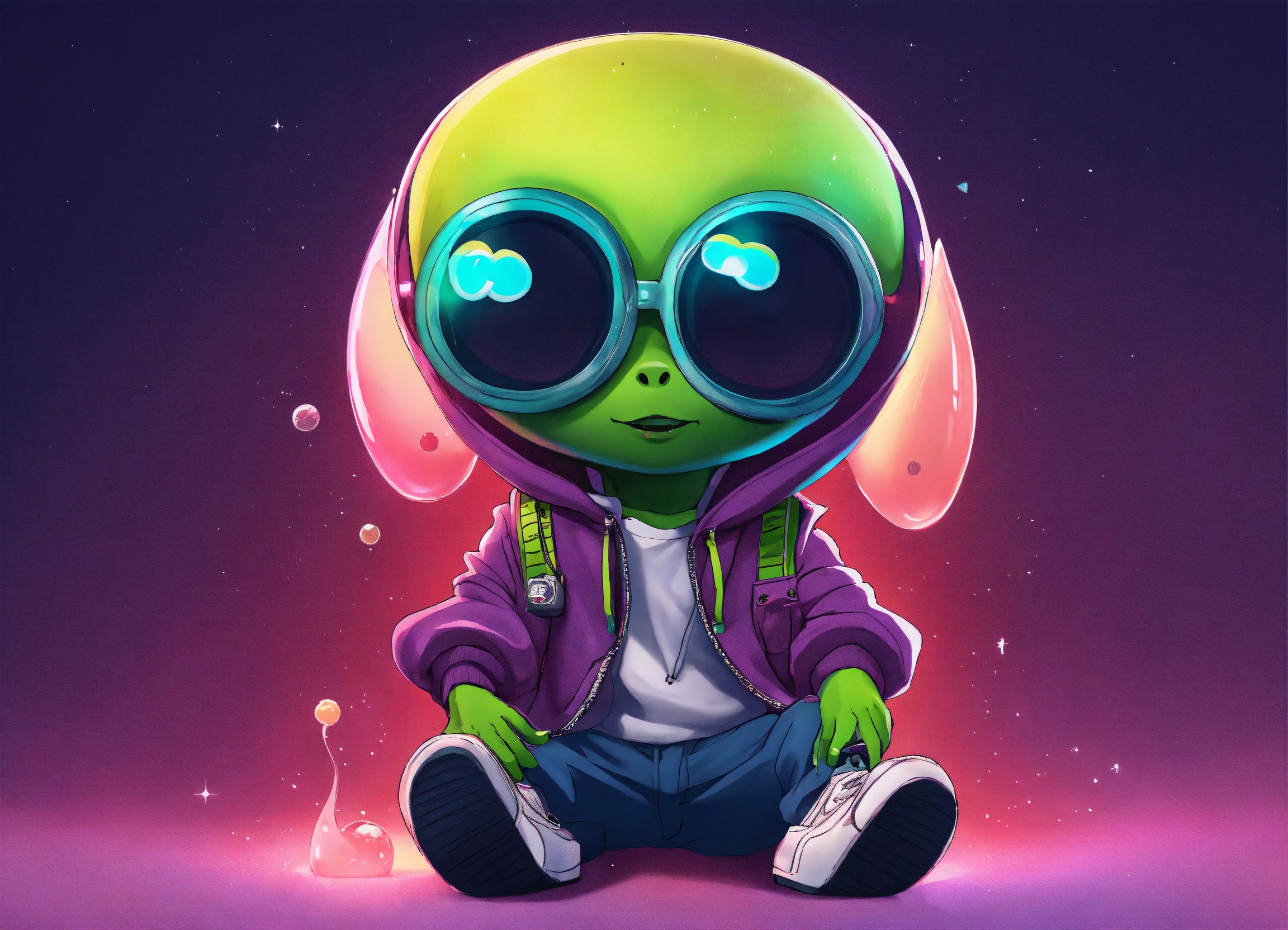 Lexica - Cute alien rapper