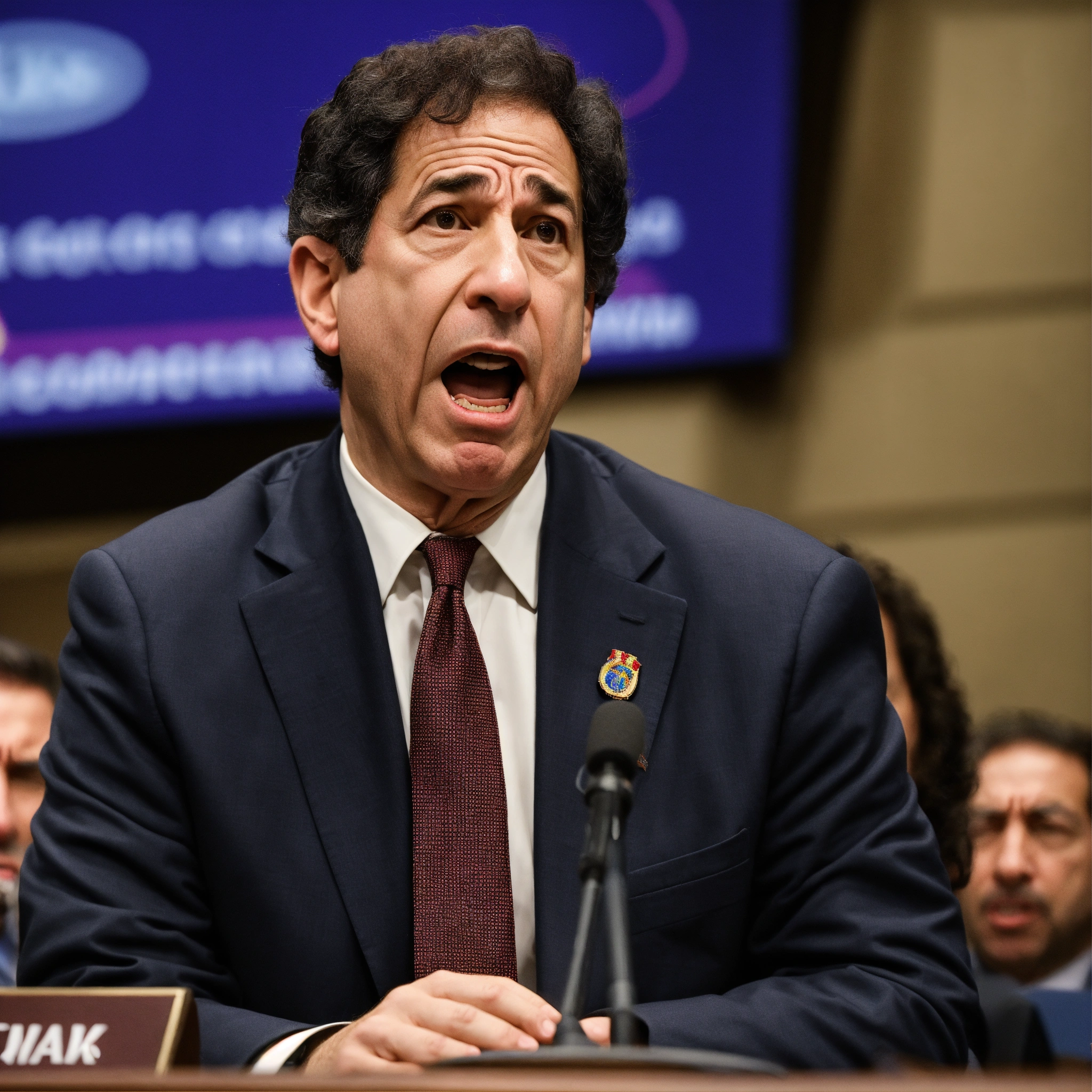 Lexica - Jamie raskin, MAD, ANGRY, YELLING