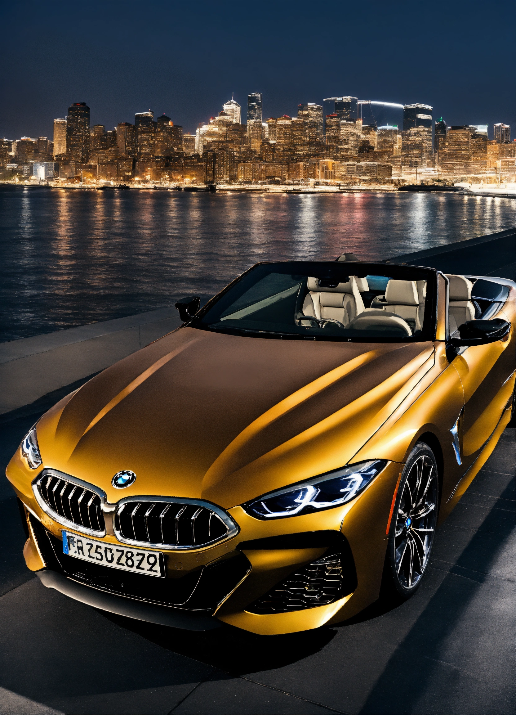Lexica - 2019 bmw 850i convertible brown and Gold with silver moonlight ...