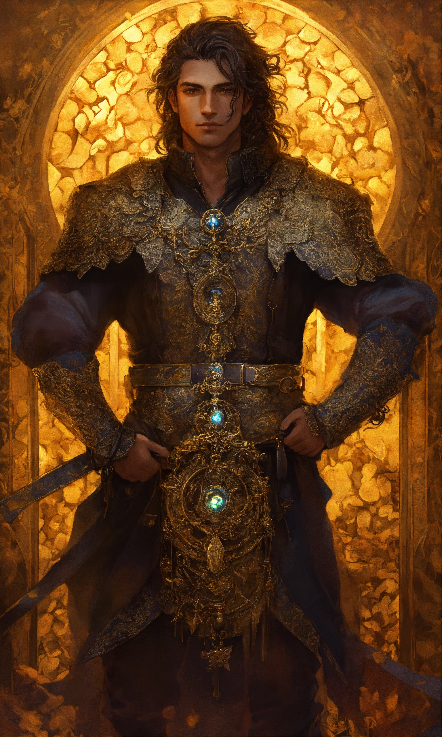 Lexica - Keeper of the seven keys, holding seven keys at his belt ...