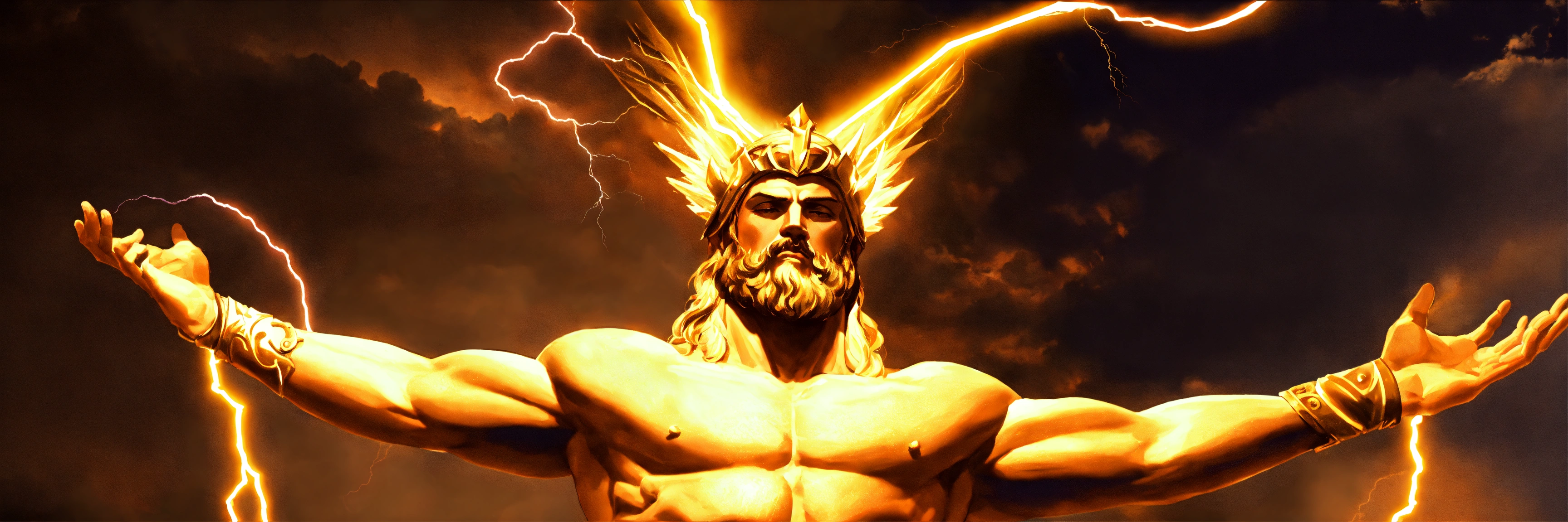 Lexica - In Greek mythology, the god Zeus, who wields a thunderbolt in ...