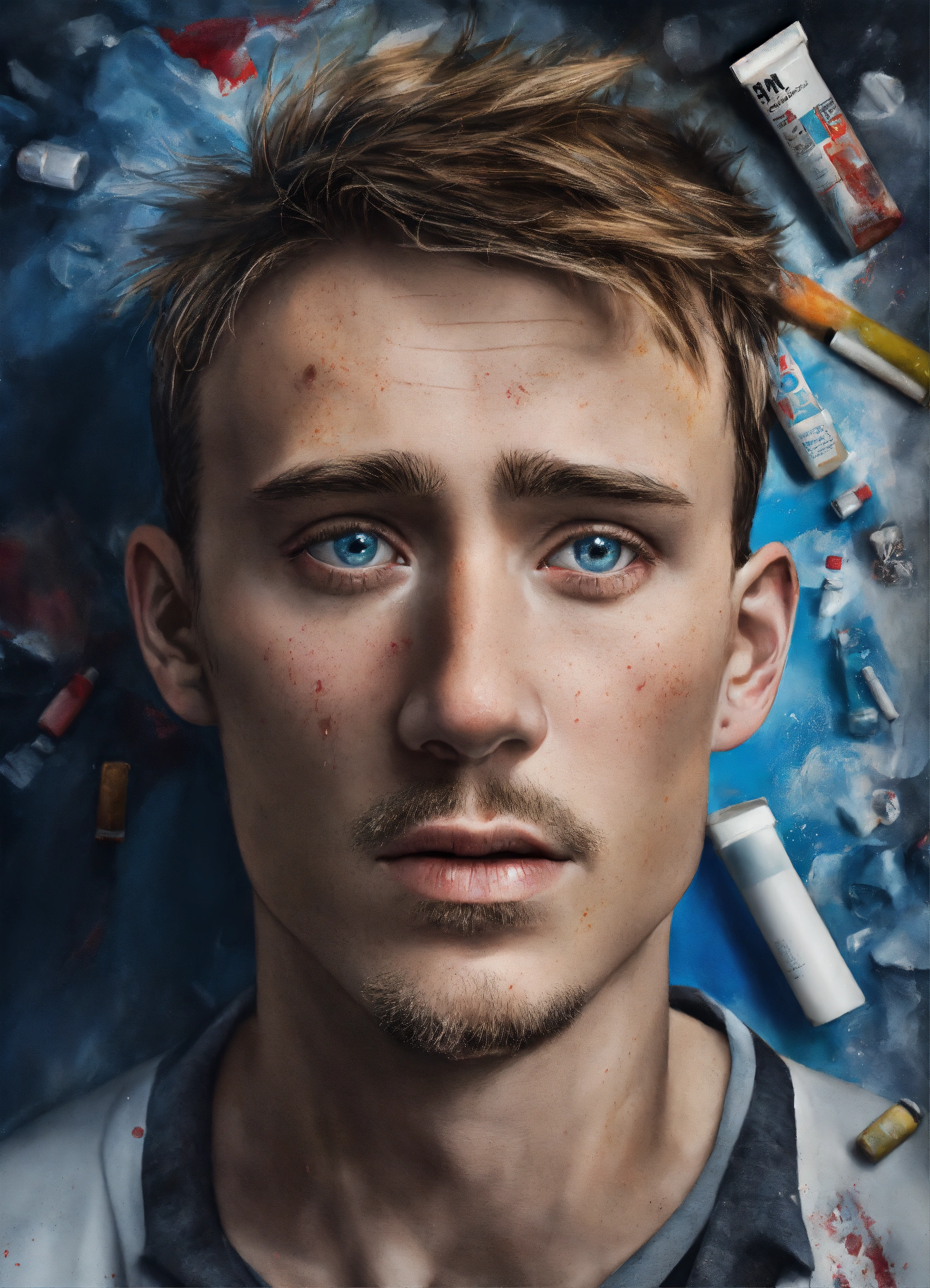 Lexica - Drug addict Olaf portrait, front face ,photorealistic, mess ...