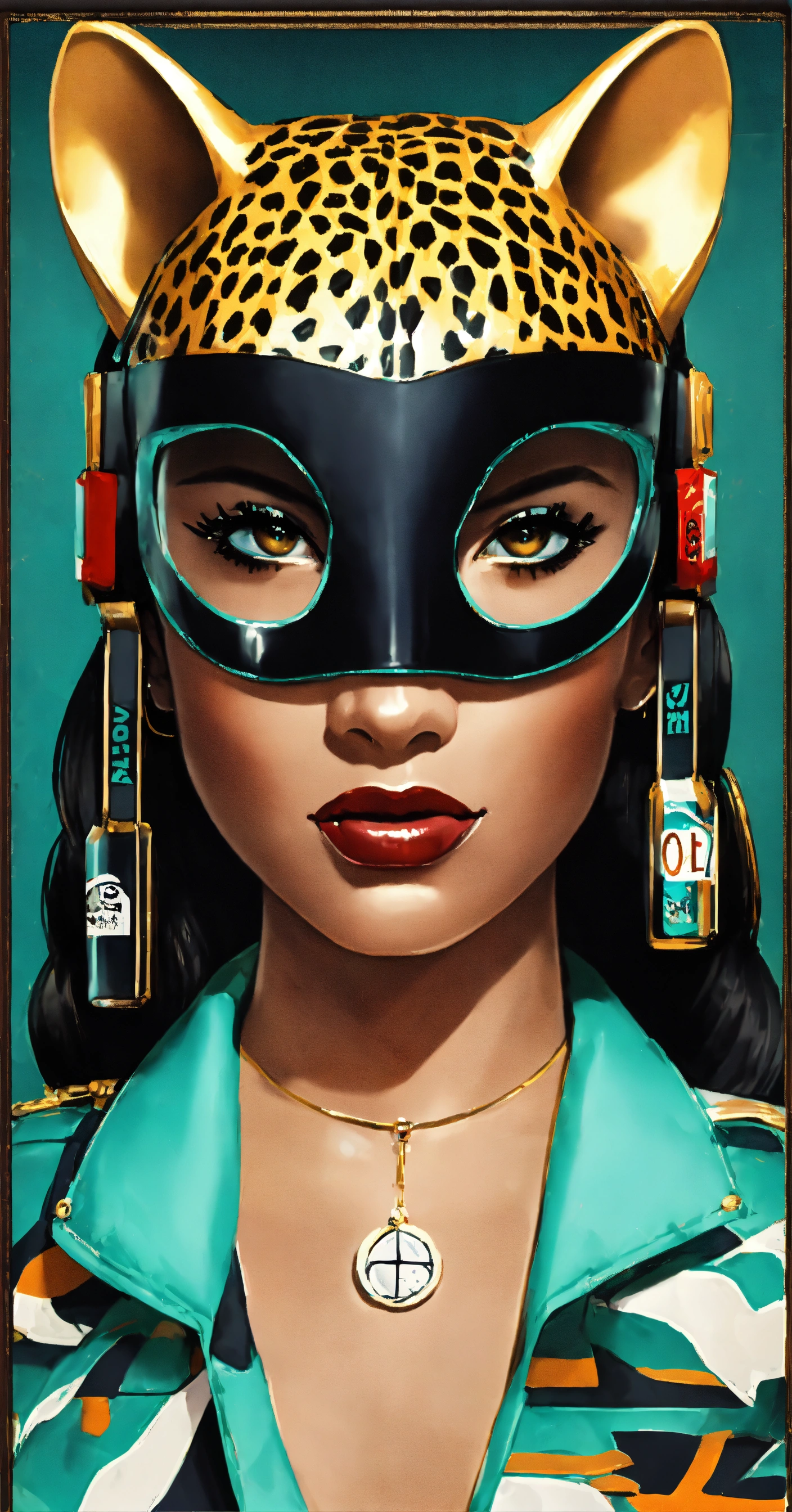 Lexica - ((Jaguar Halloween mask|face)), Multiple anime, black jetsons ...