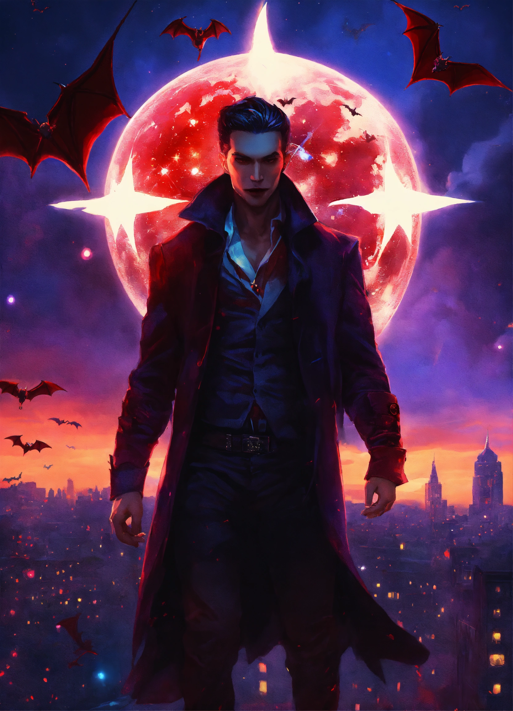 Lexica - ALL glassblowing superrealism style urban vampire STYLE ...