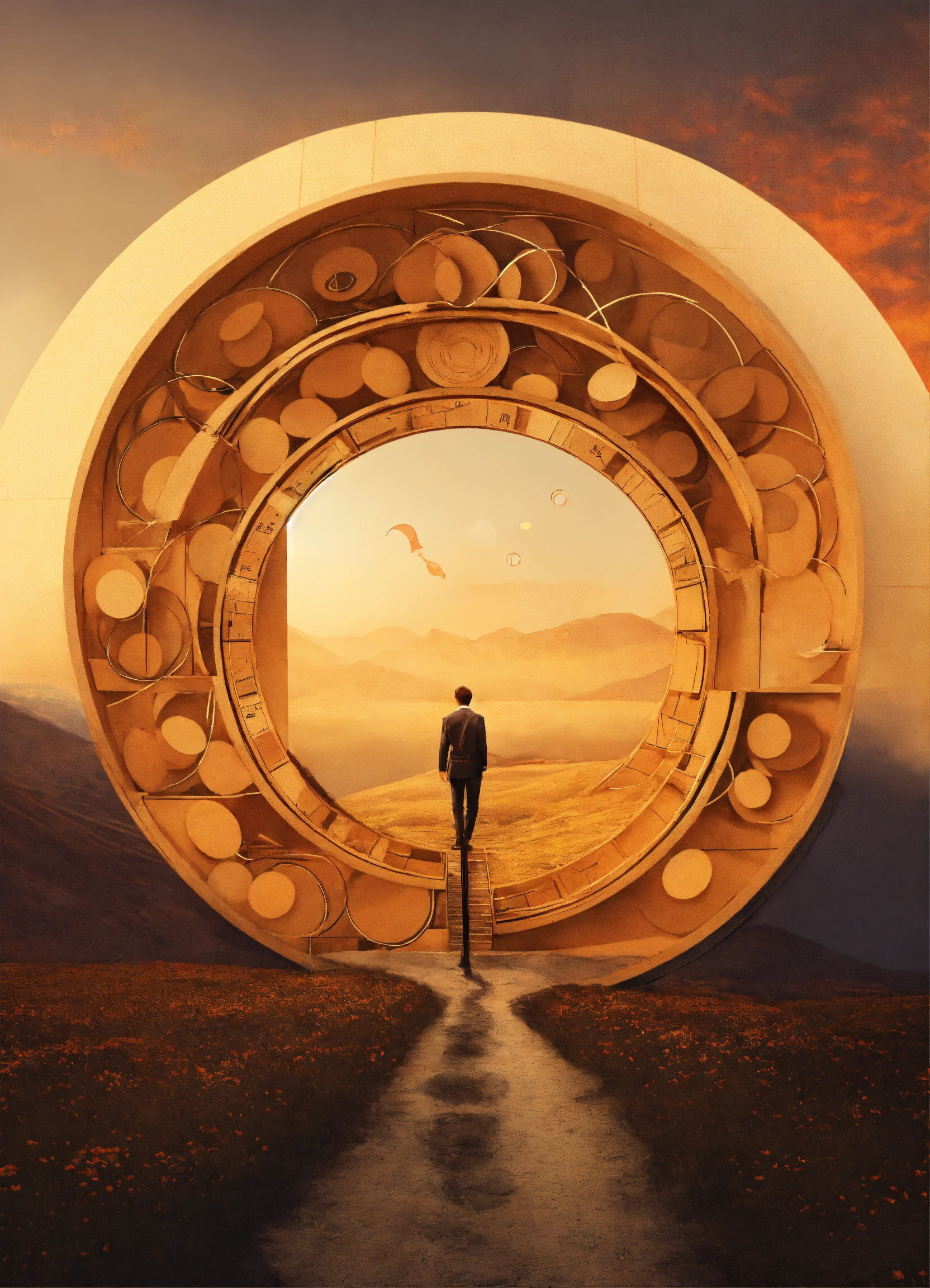 Lexica - I need an image representing a person growing and gaining ...