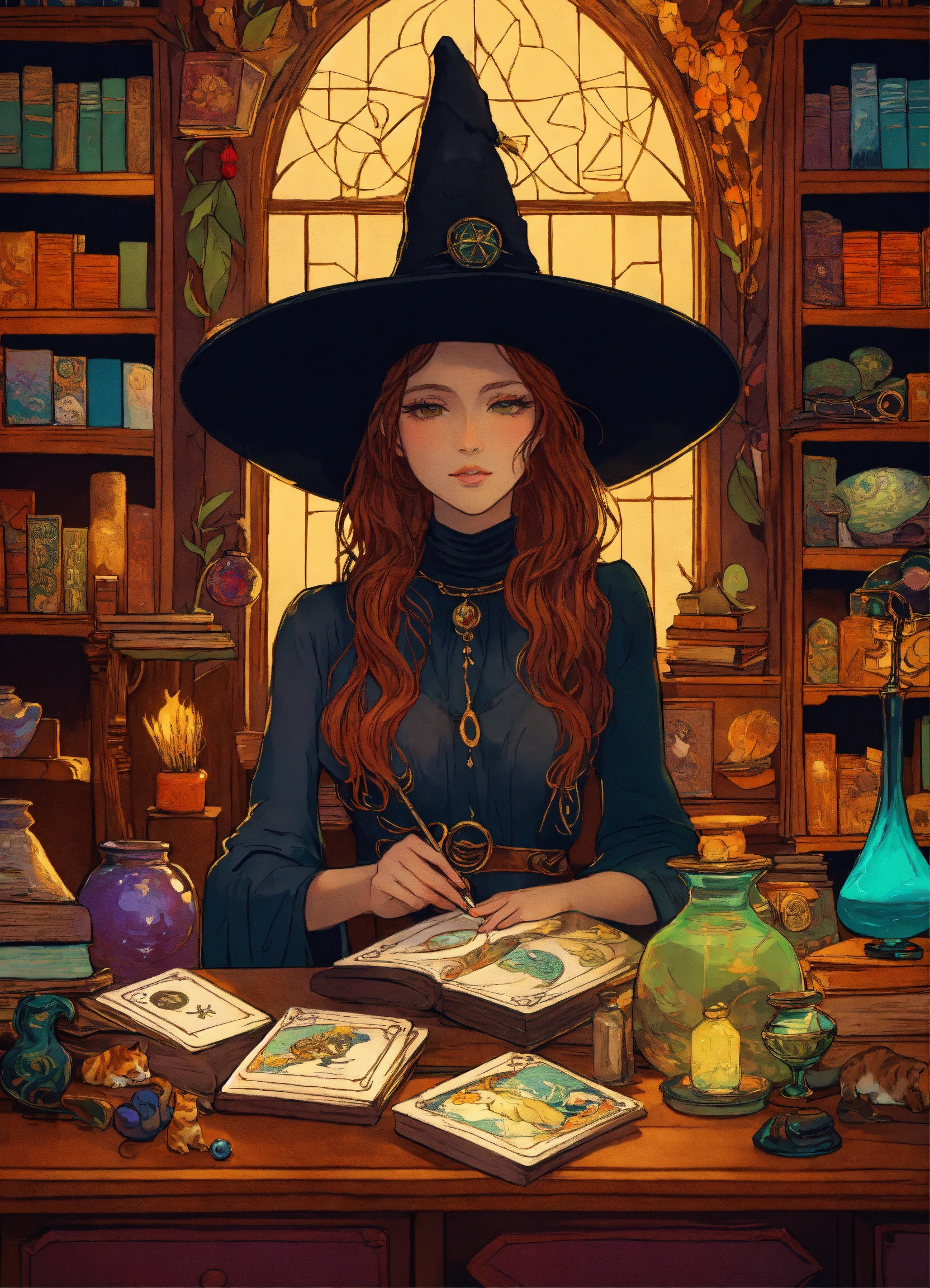 Lexica - Art nouveau artistic image of a dreamlike artistic image of ...
