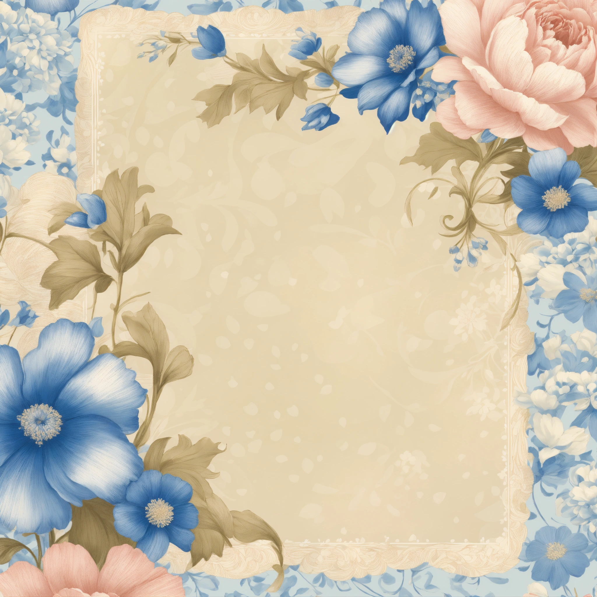 Lexica - Imagine a seamless pattern with a pretty scroll design and ...