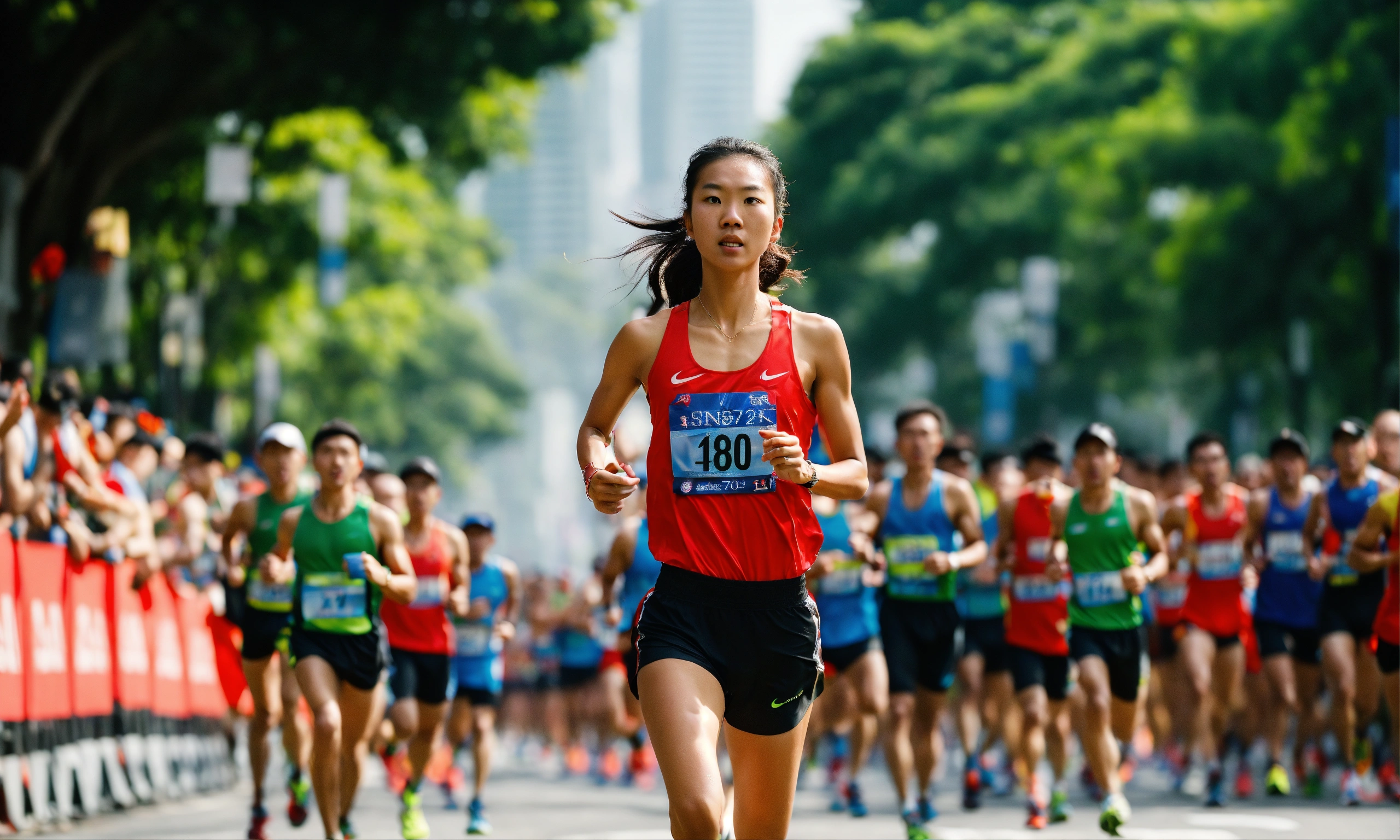 Lexica - Afternoon light, Ultra-realistic close-up side shot, Singapore ...