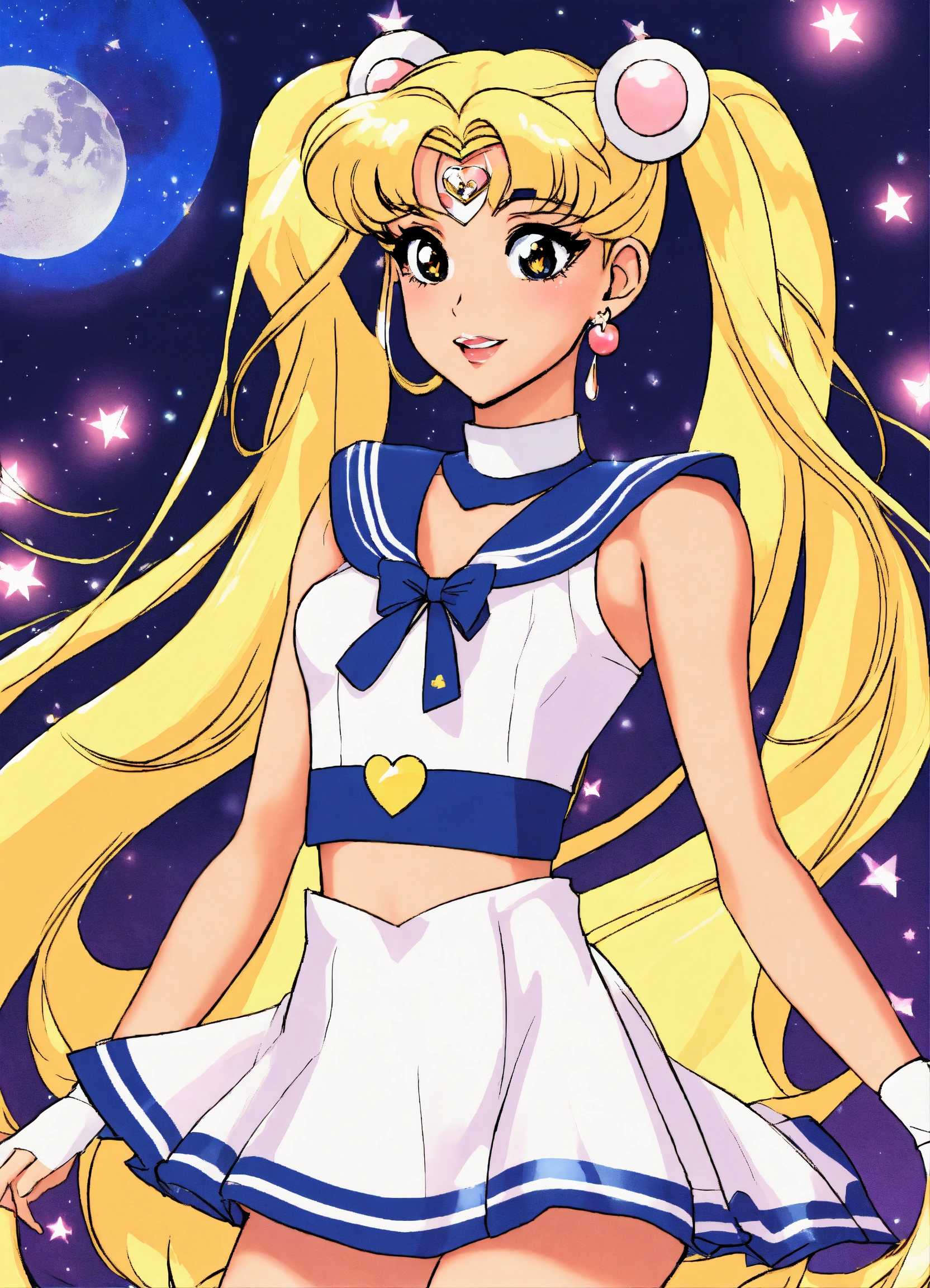 Lexica - Ariana Grande Sailor Moon style outfit