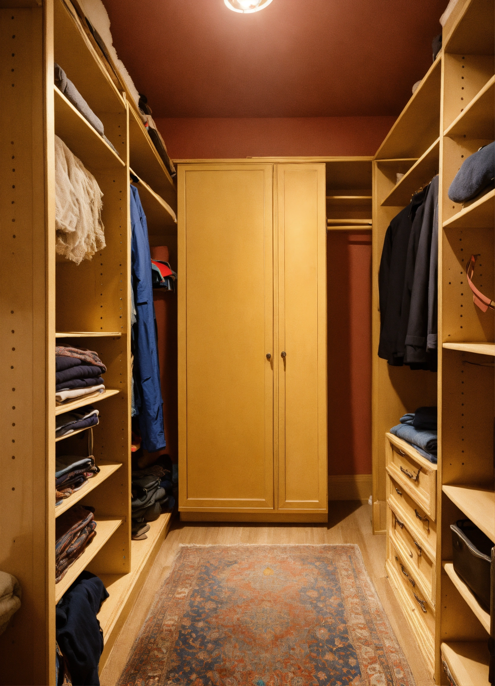 Lexica - Uncover my whereabouts inside a closet.