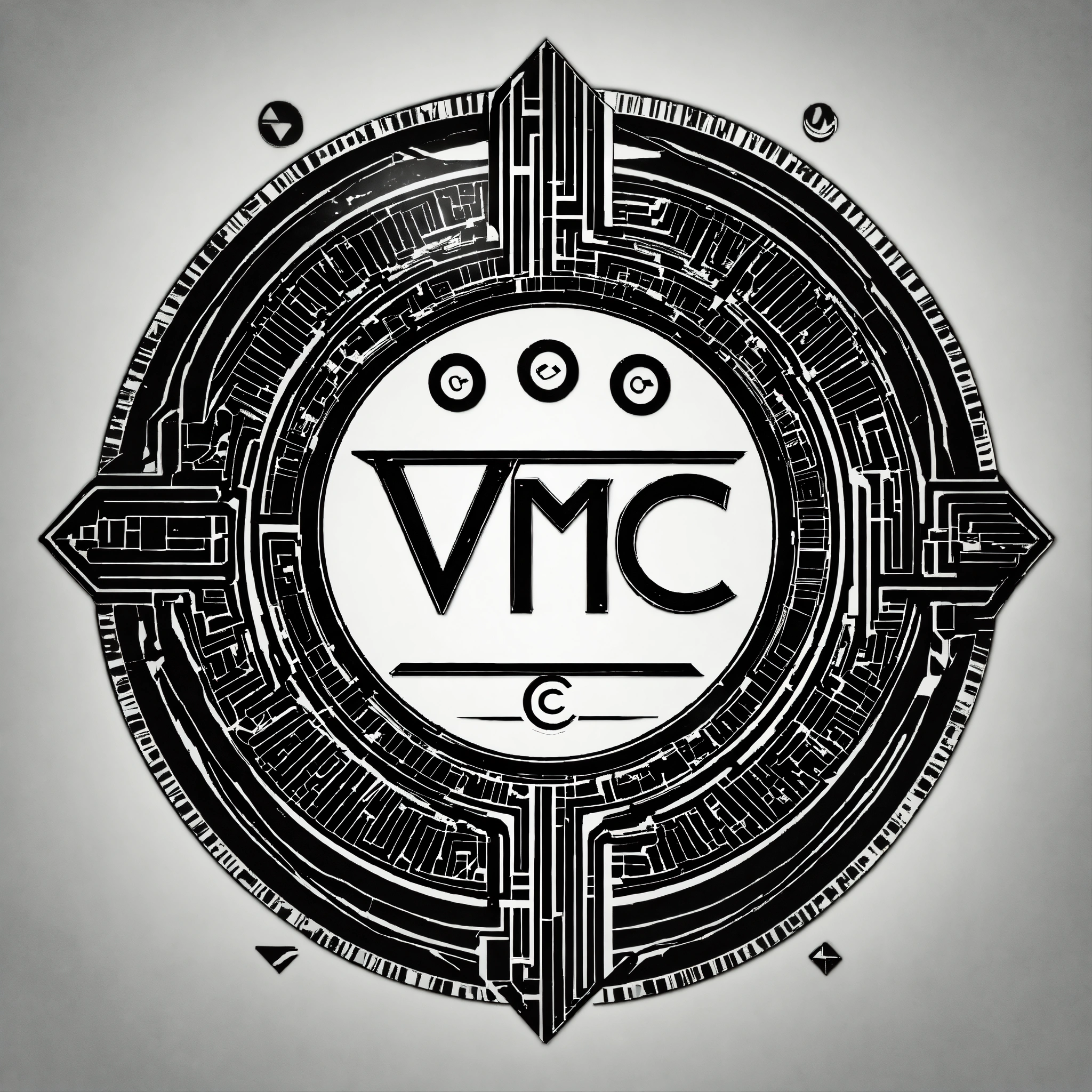 Lexica - VMC logo crypto company White background