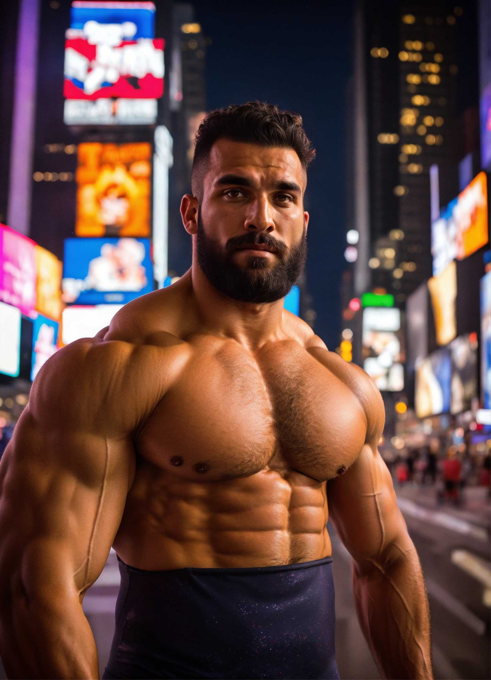 Lexica - 30-year-old hairy Tunisian man with big muscles, big ...