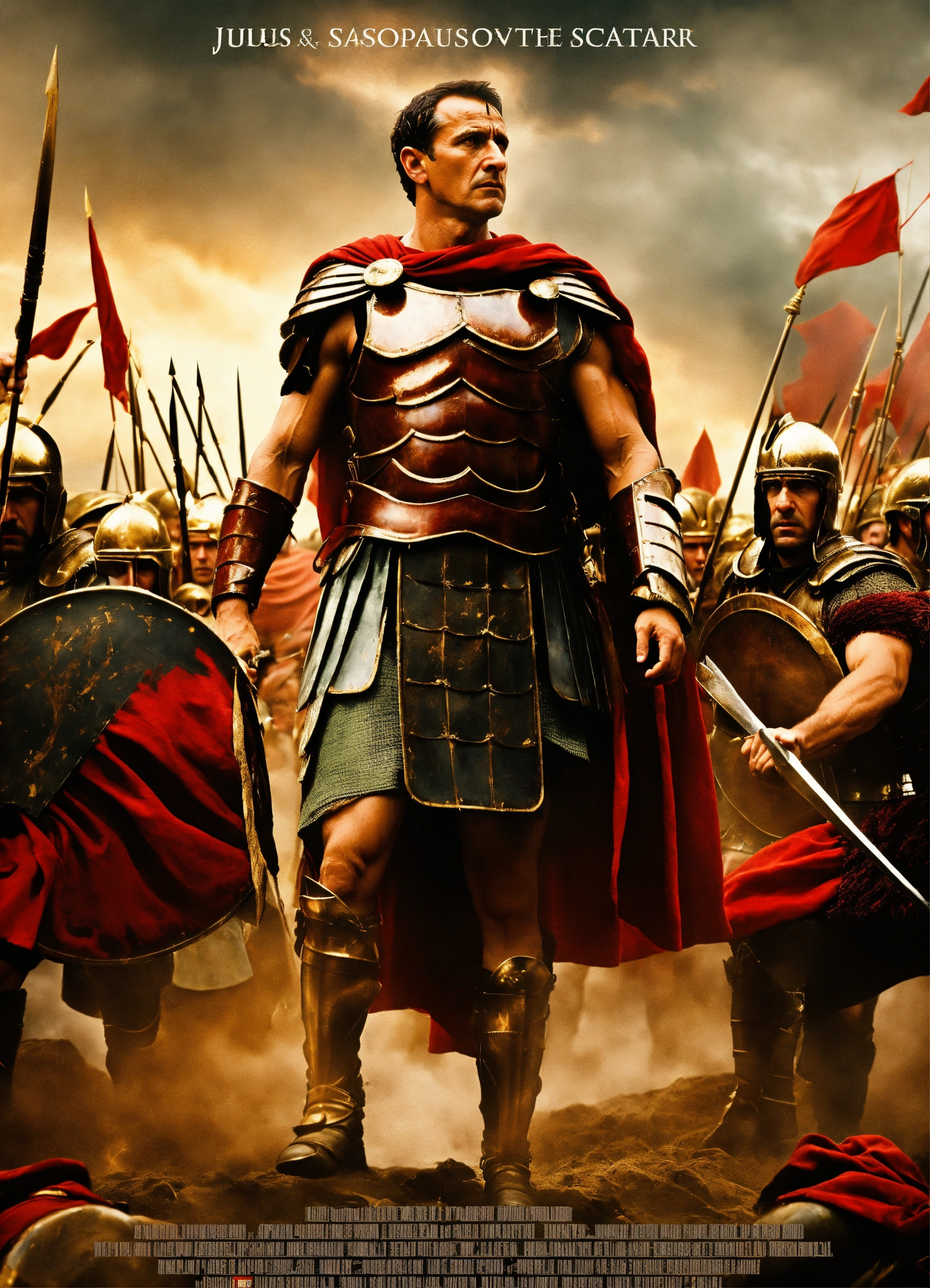Lexica - Produce an imaginative scene where 'Julius Caesar' and the ...