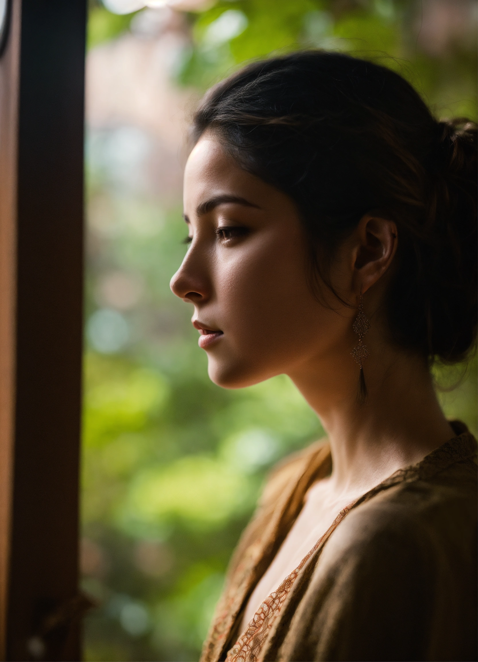 Lexica - "Deep Contemplation Woman Immersed in Profound Thought ...