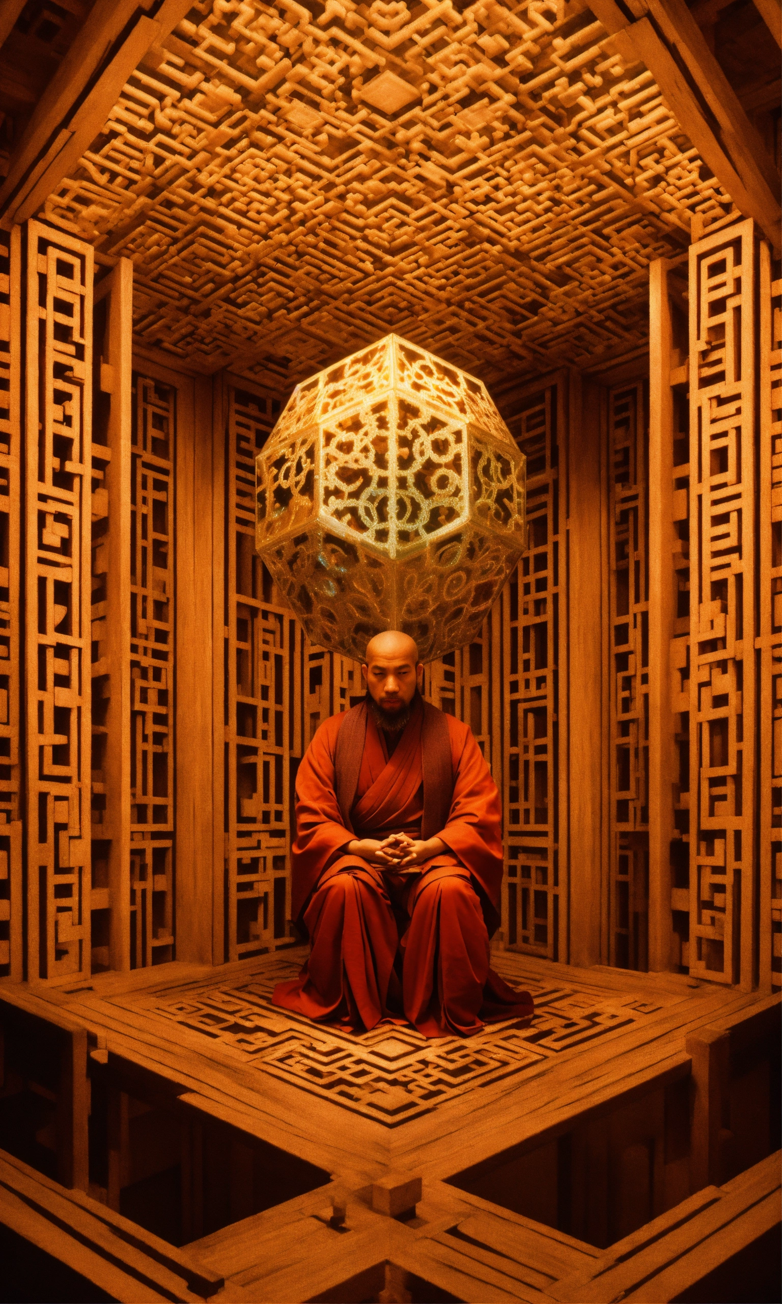 Lexica - Taoist monk octopus tesseract body fractal three point ...