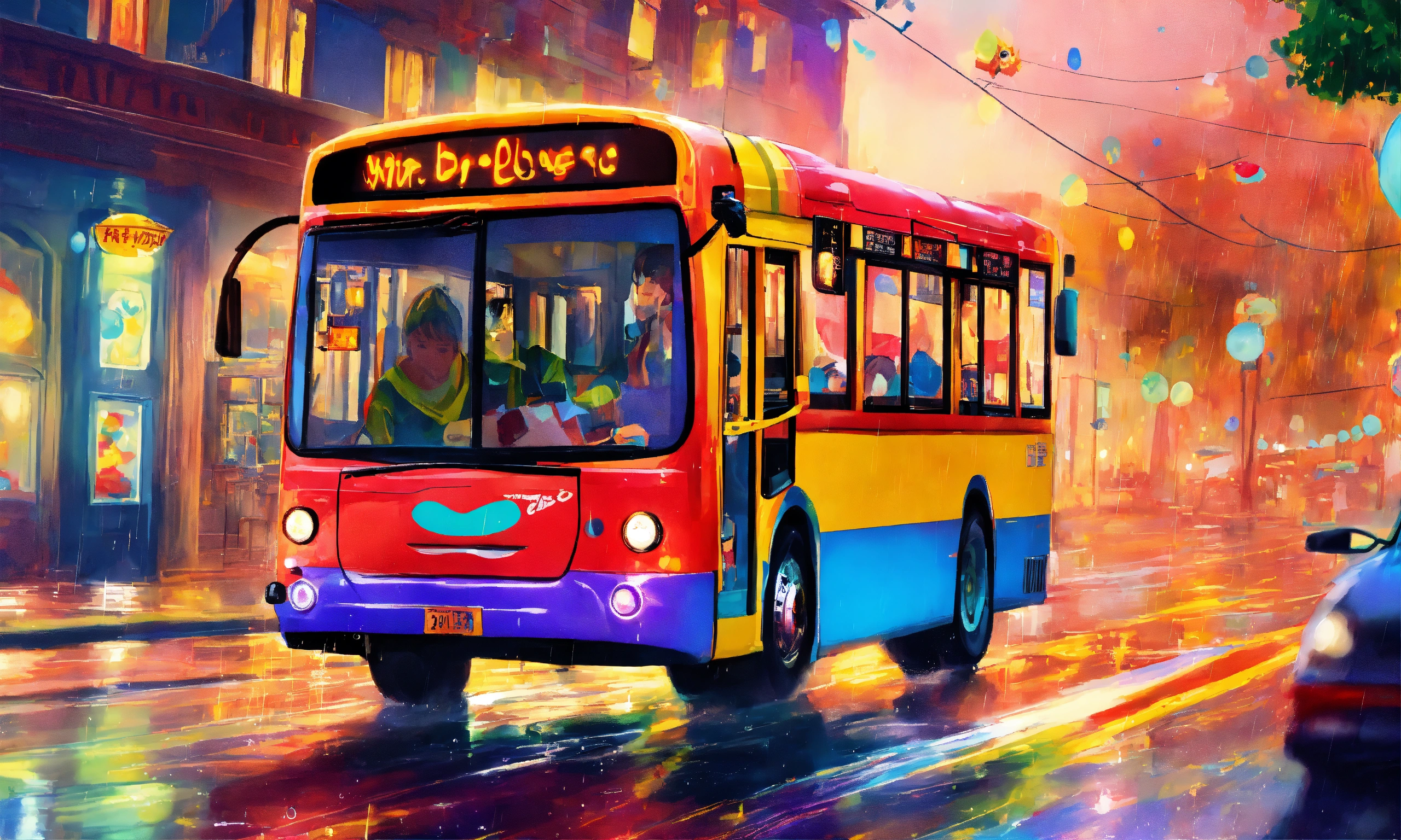 Lexica - "Create an image that captures the cheerful moment when the ...