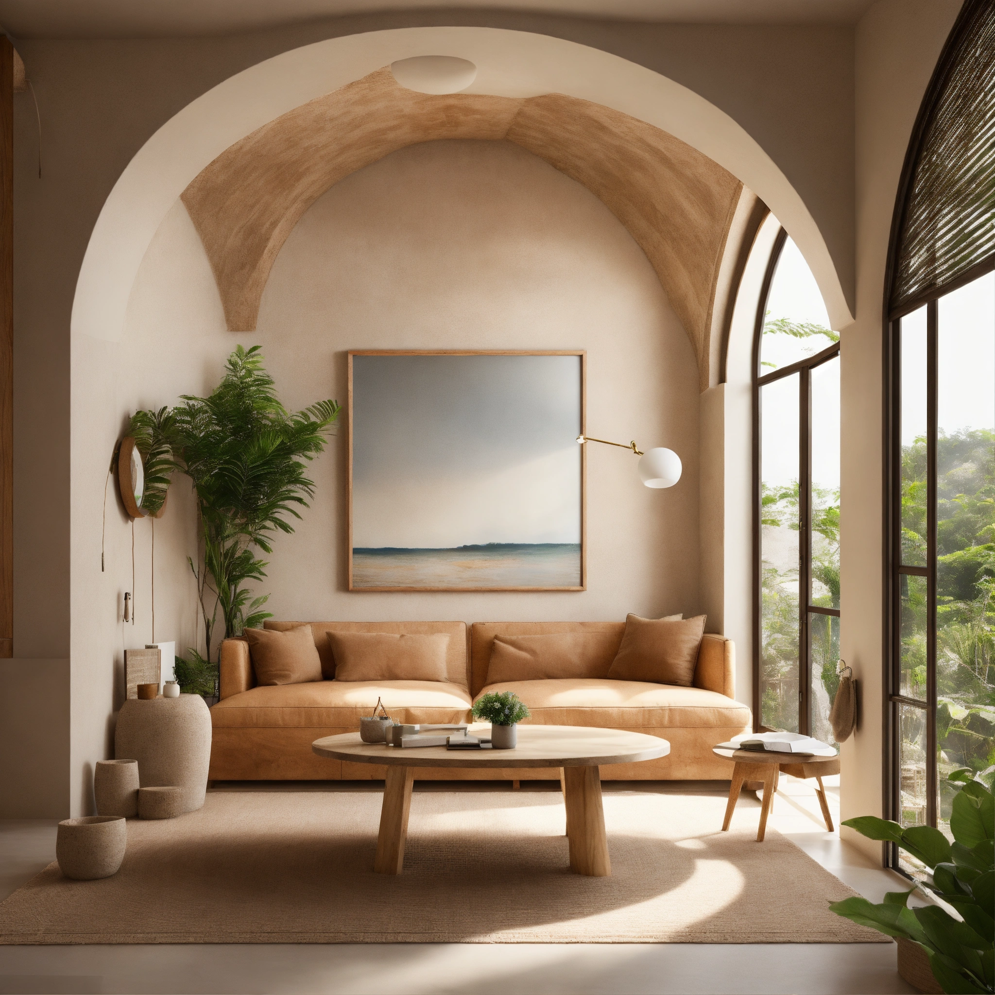 Lexica - Ultra realistic photo of Modern take on bali inspired low ...