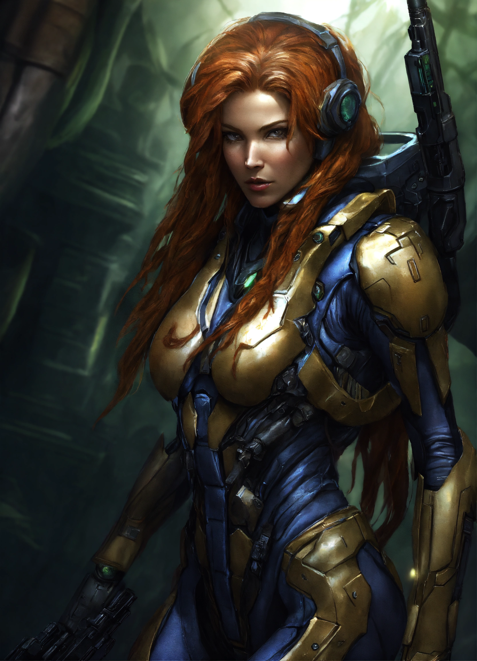 Lexica - Sarah kerrigan starcraft ghost hiding in the shadows