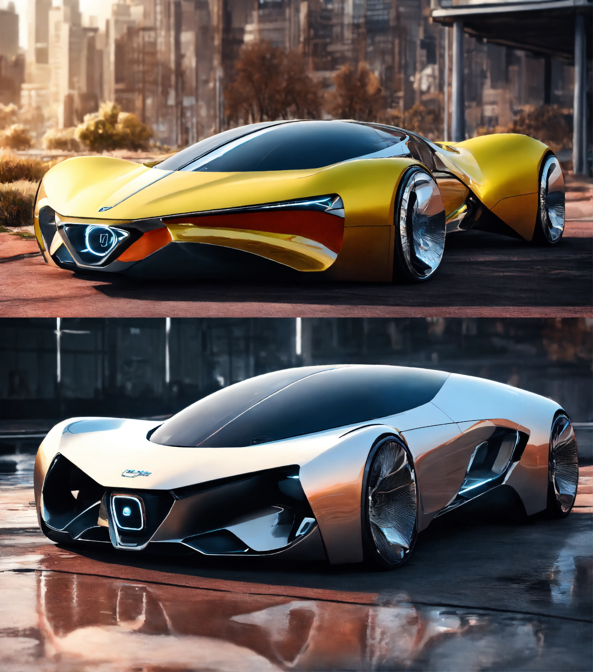 Lexica - FUTURISTIC CARS