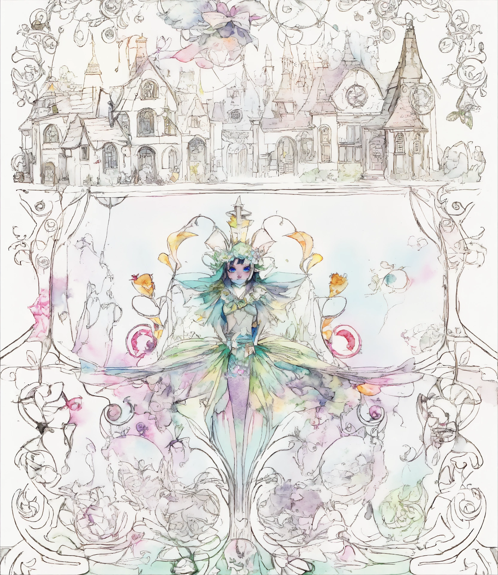 Lexica - Shabby chic dreamy mist pastel junk journals Create detailed ...