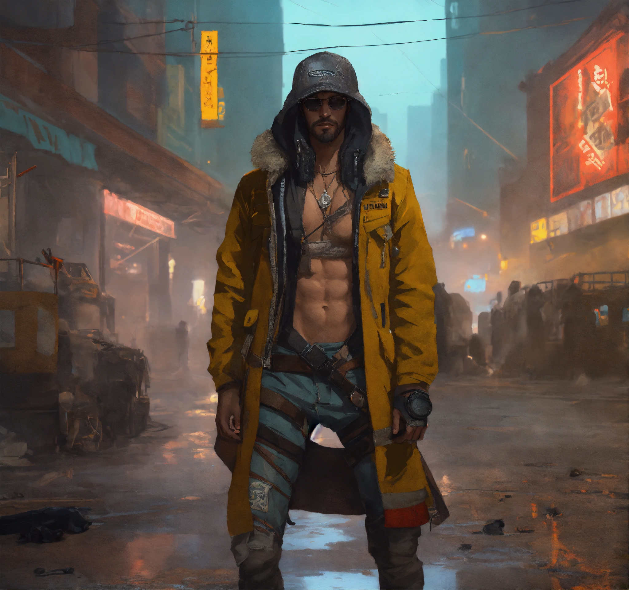 Lexica - Drifter delinquent wearing ratty clothing, Apocalyptic ...