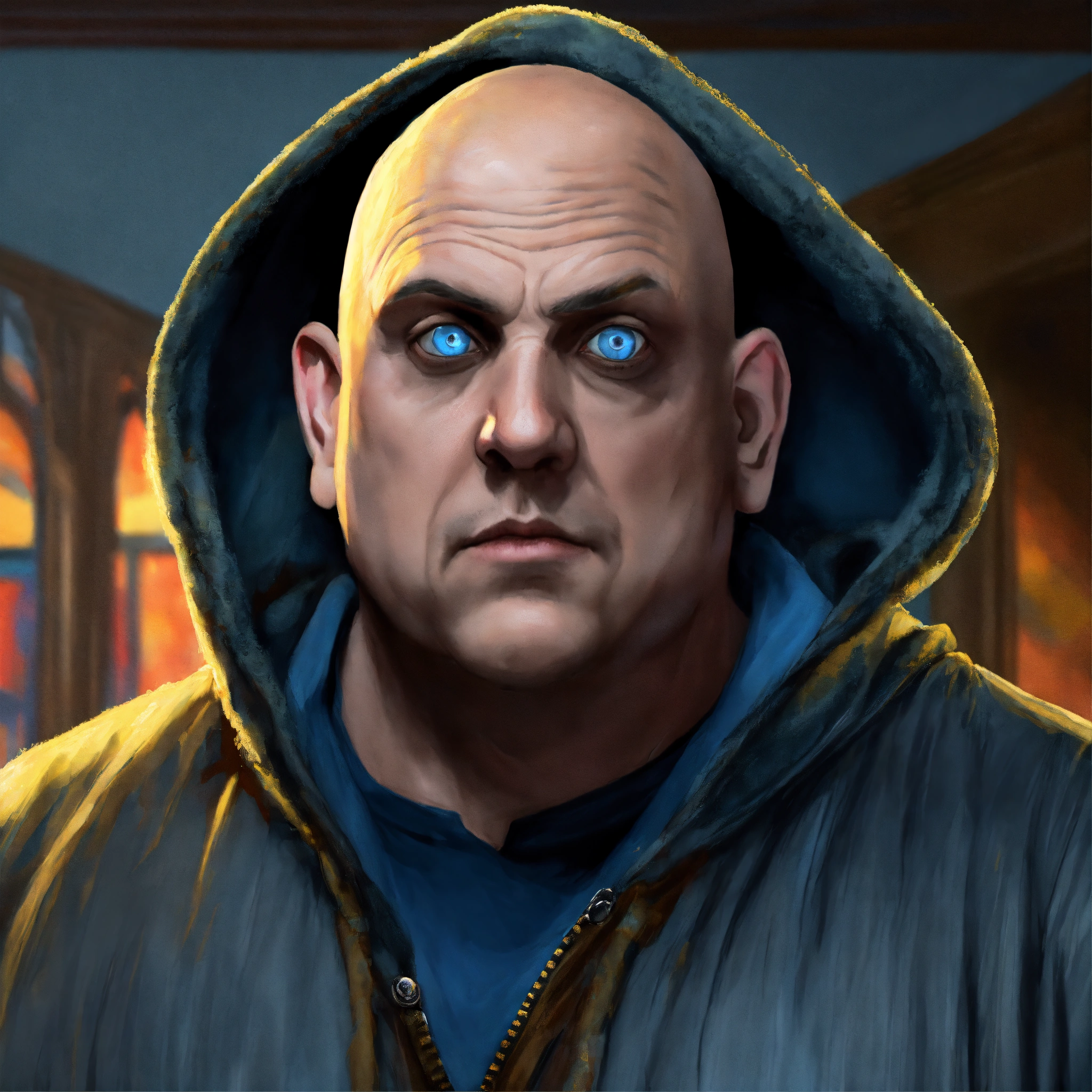 Lexica - UNCLE FESTER JOHN FETTERMAN WEARING A HOODIE OVER HIS HEAD ...
