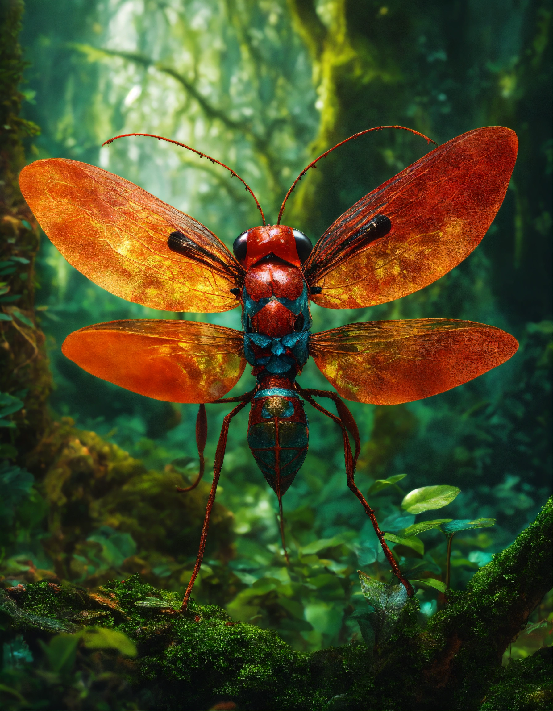 Lexica - Delve into a mesmerizing world where nature and technology ...