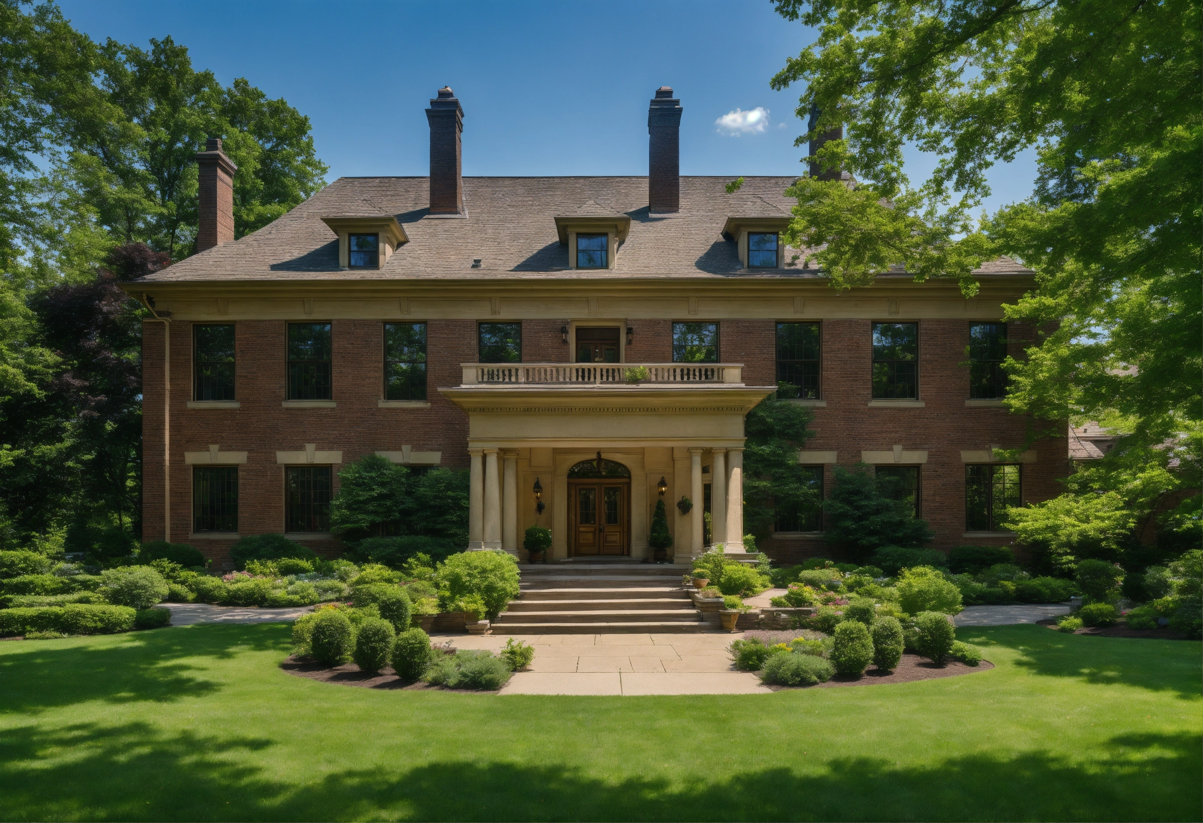 Lexica - An early 20th century federal style mansion in Shaker Heights ...