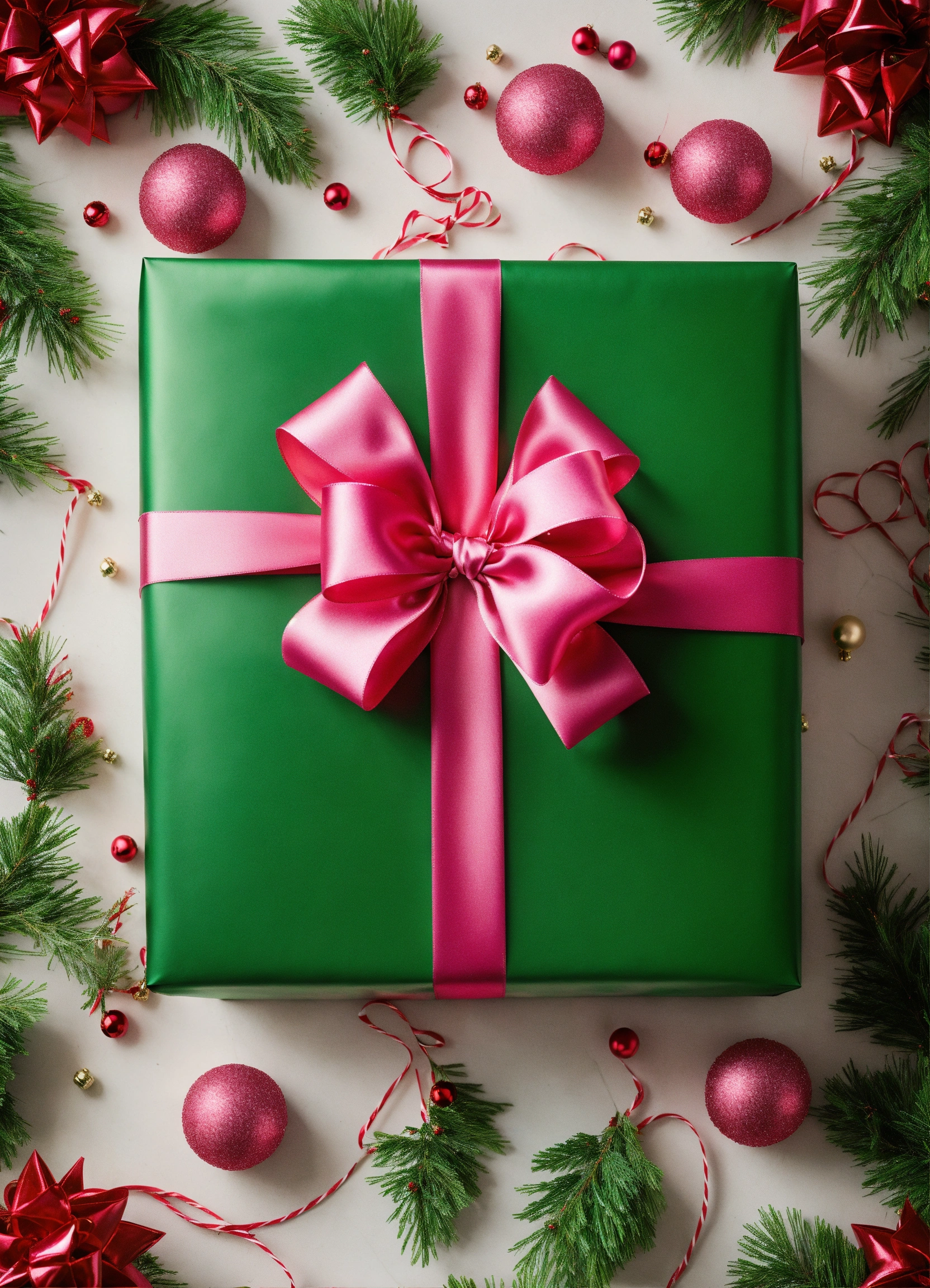 Lexica - Creating a photo-realistic image of a beautifully wrapped gift ...