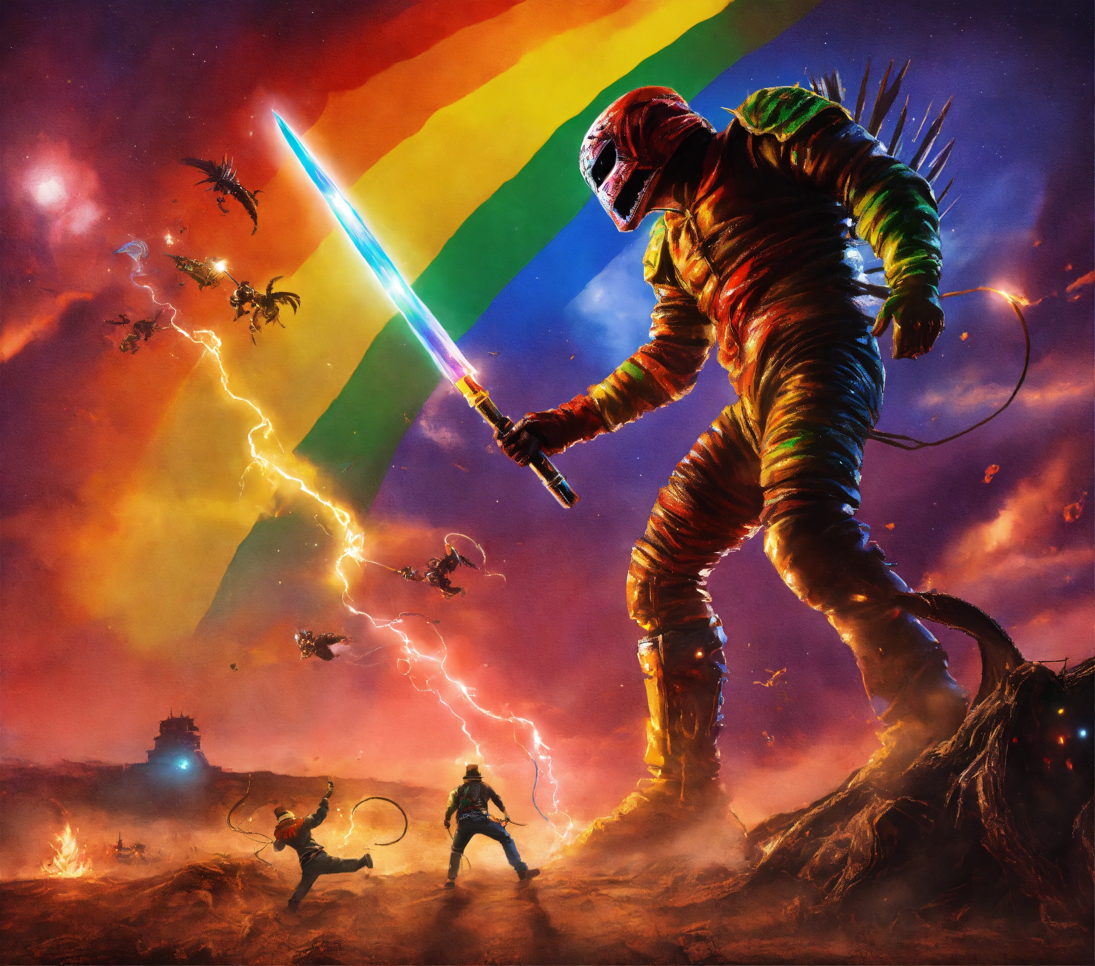 Lexica - Nightmare on elm st freddie vs Jason outer space god claws ...