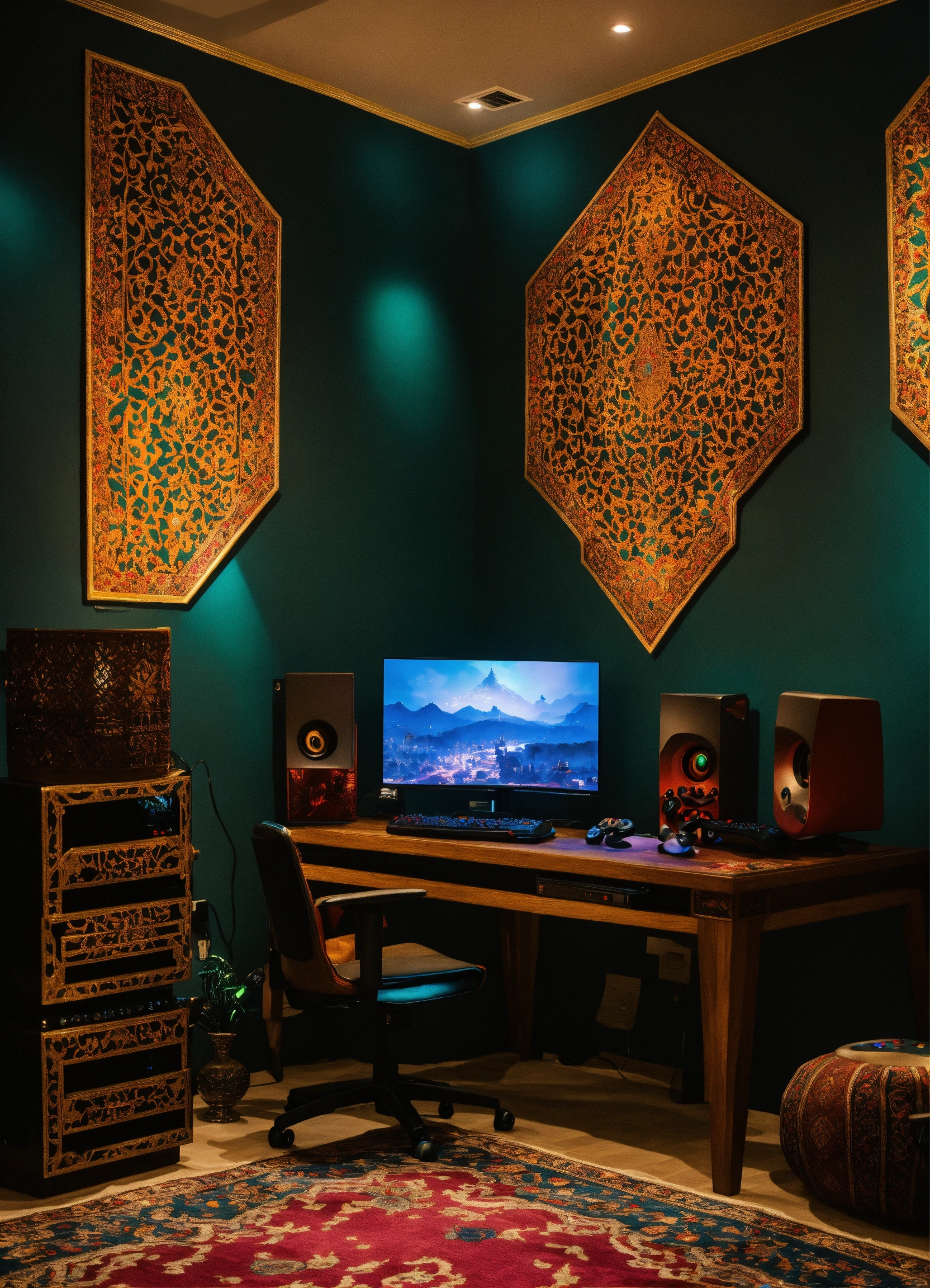 Lexica - Arabian style gaming setup