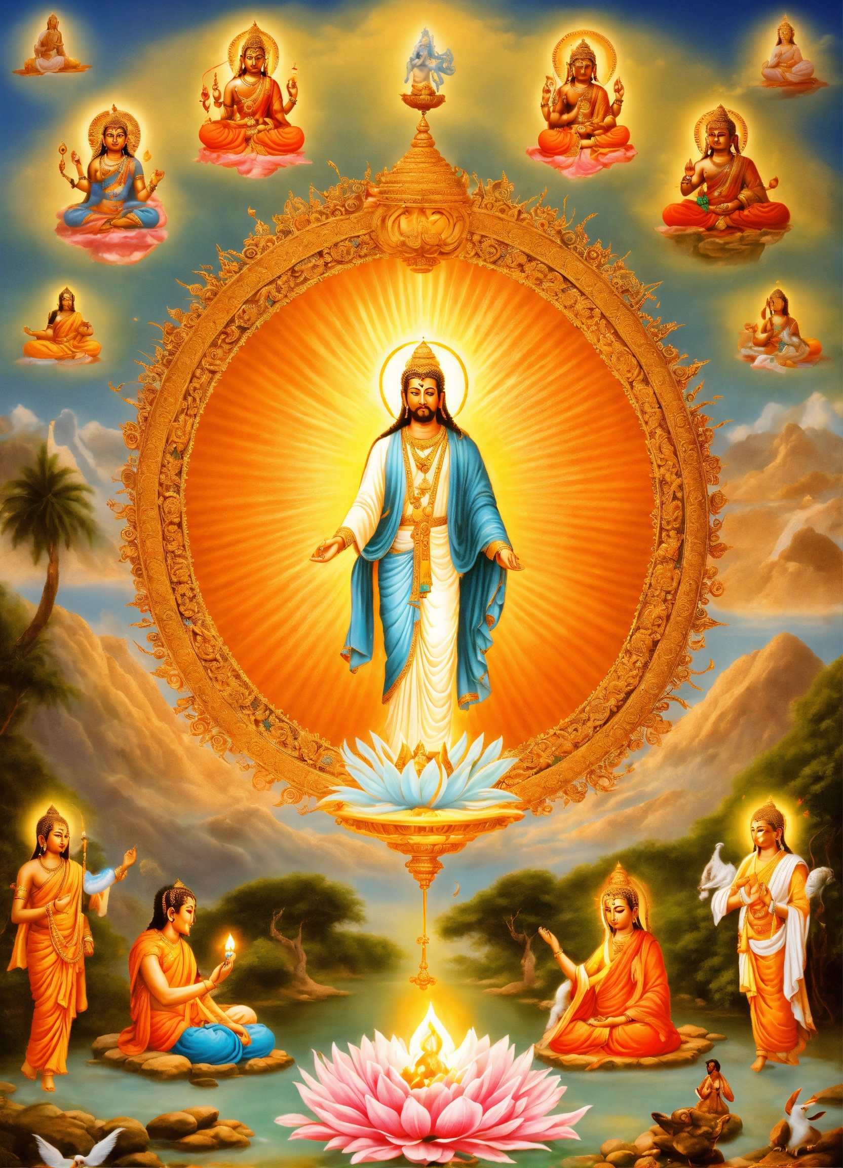 Lexica - Jesus, buddha, virgin mary, Mohamed, shiva, shakti, brahma ...