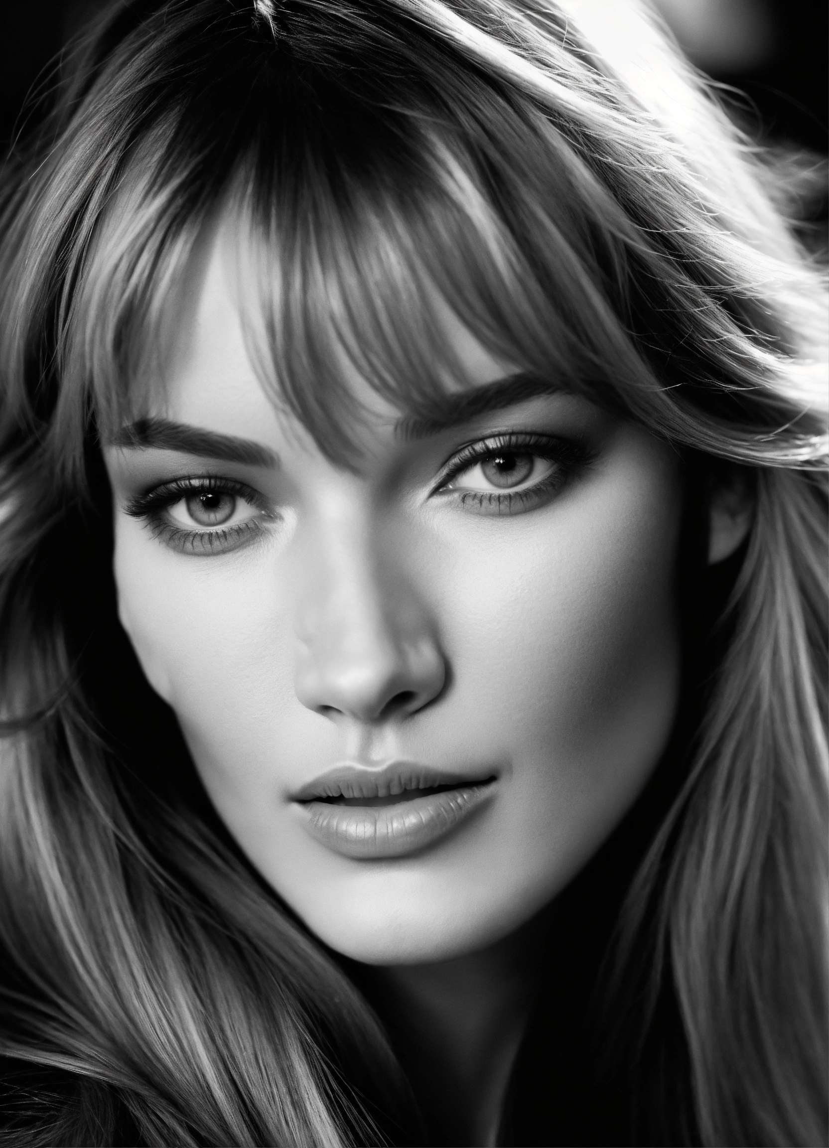 Lexica - Beautiful fashion models, blonde, carla bruni style, clear ...