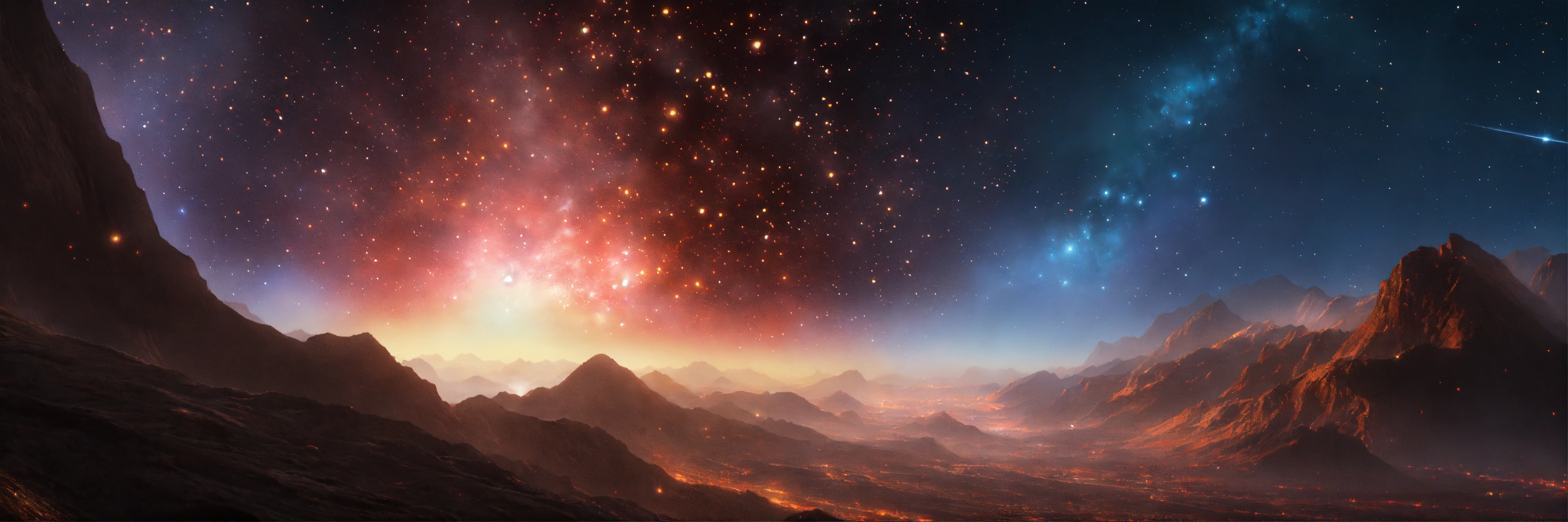 Lexica - Galactic Mist, detailed, 16k, shallow depth of field, extreme ...