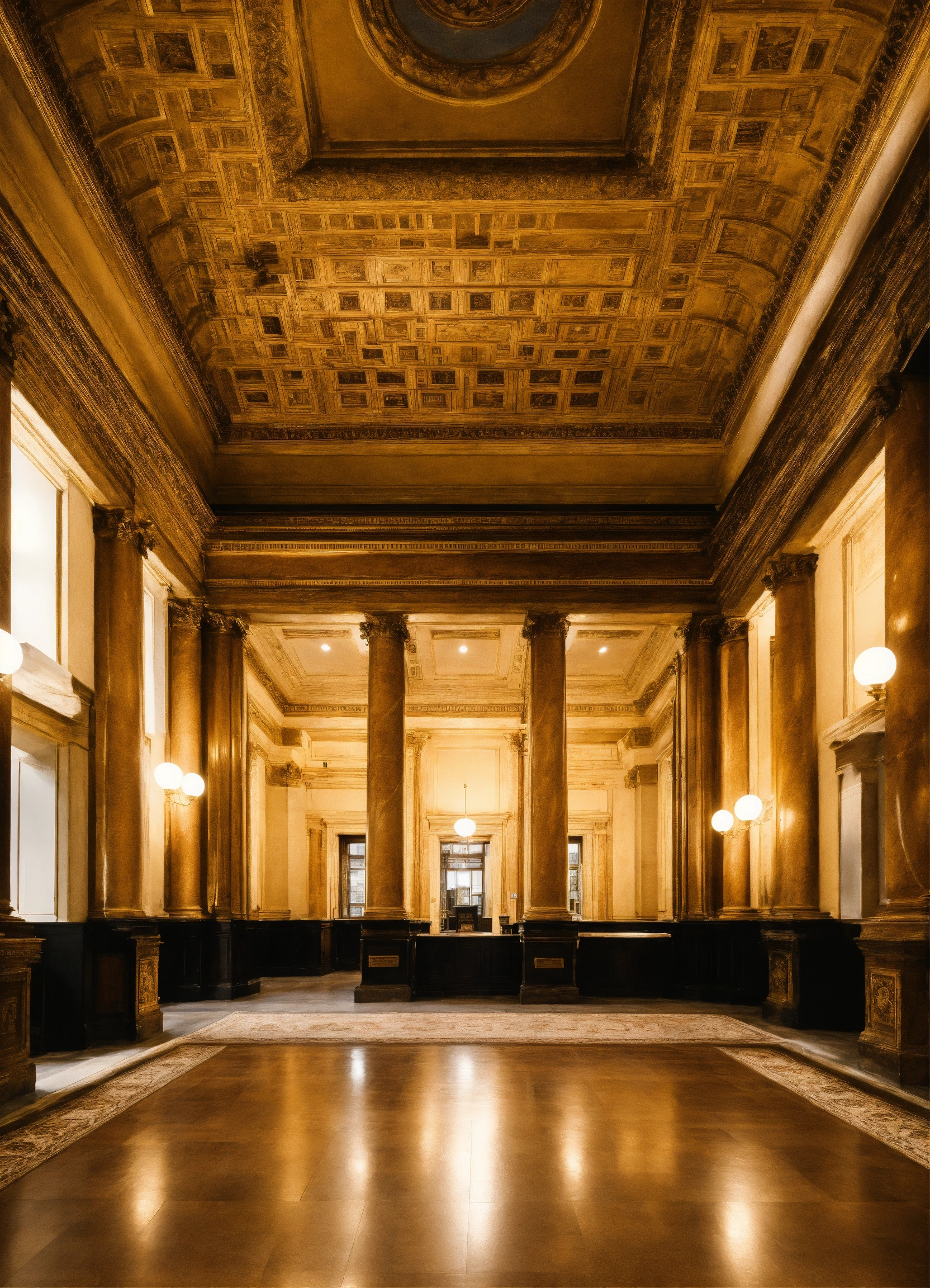 Lexica - Neoclassical bank hall