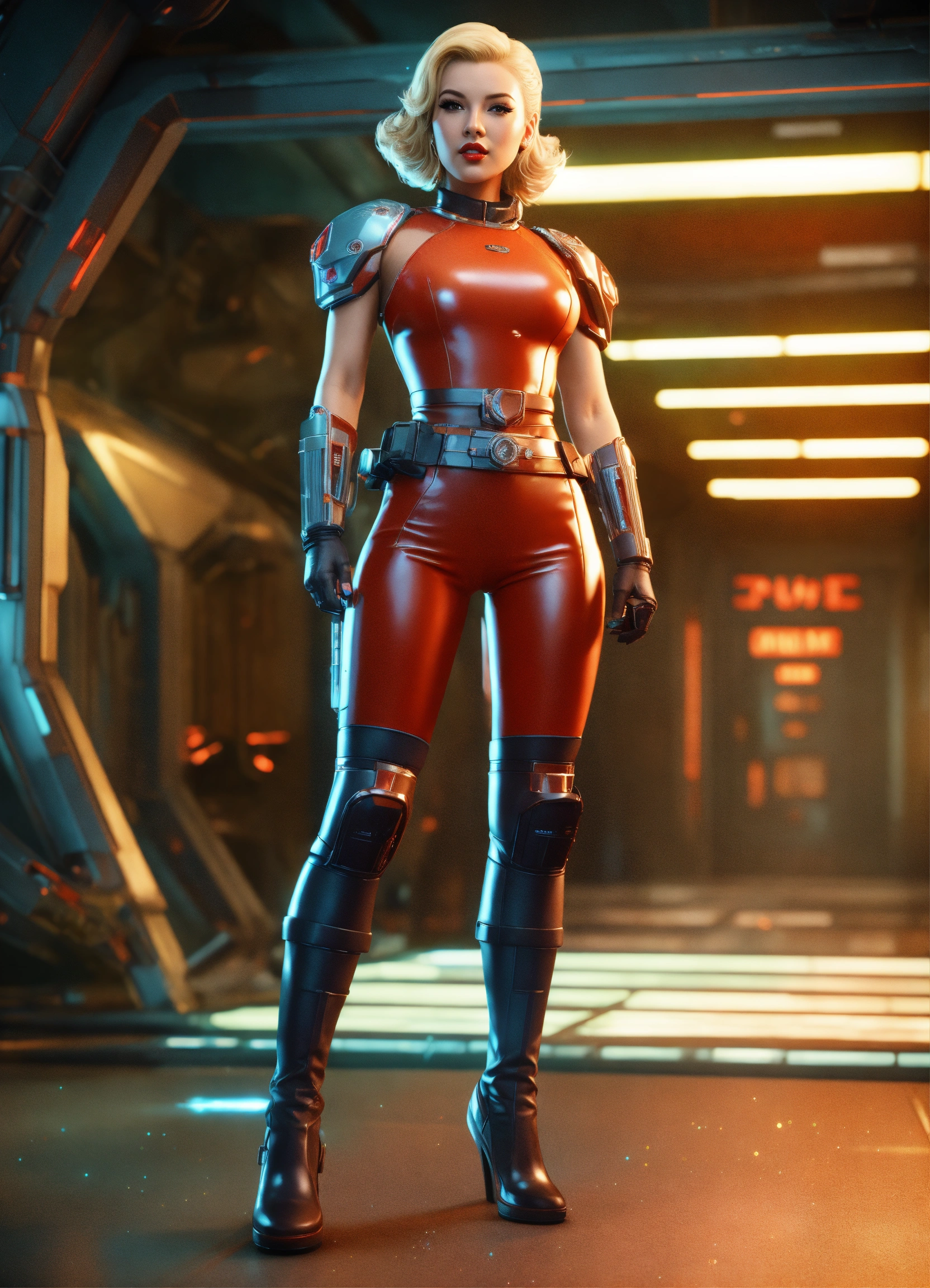 Lexica - 3d render, 3d, best quality, unreal engine, sci-fi, pulp ...