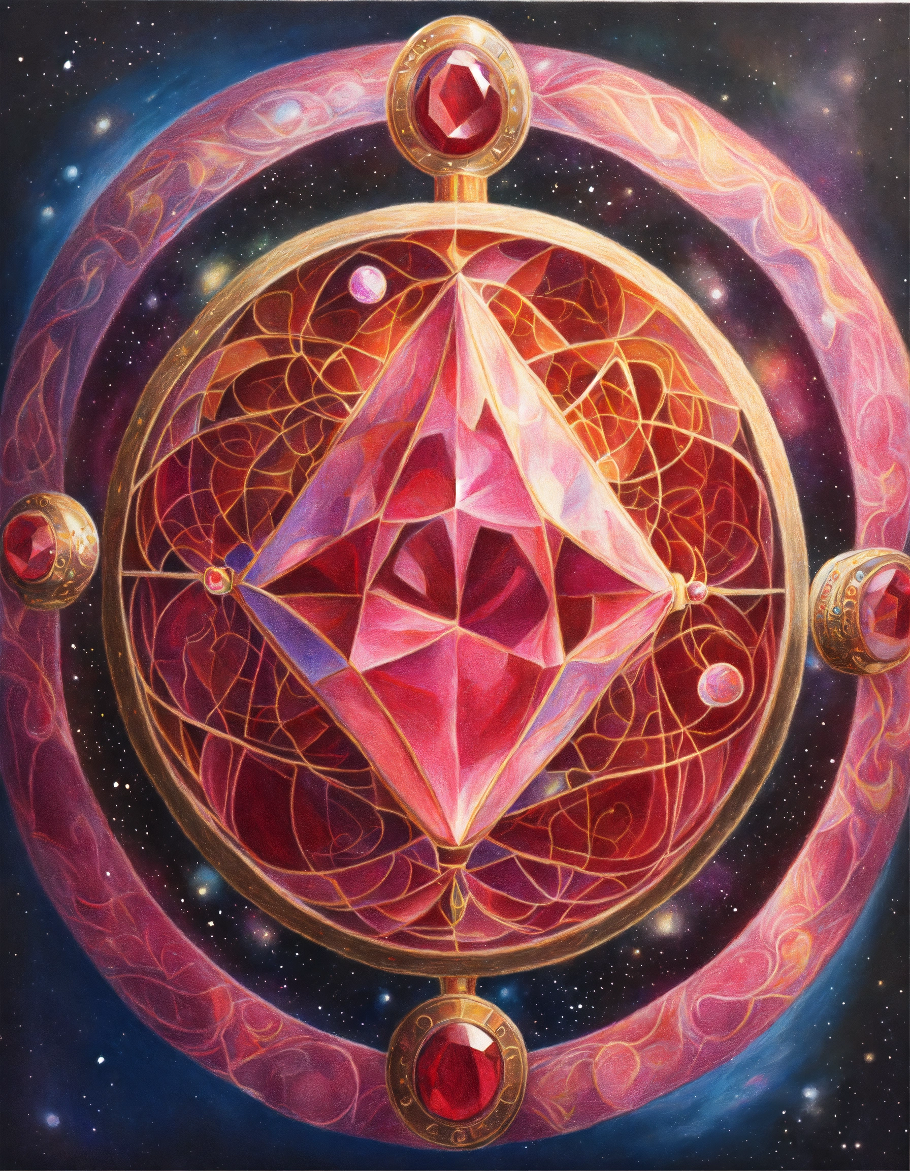 Lexica - Colored pencil drawing of a beautiful magical, etheric ...