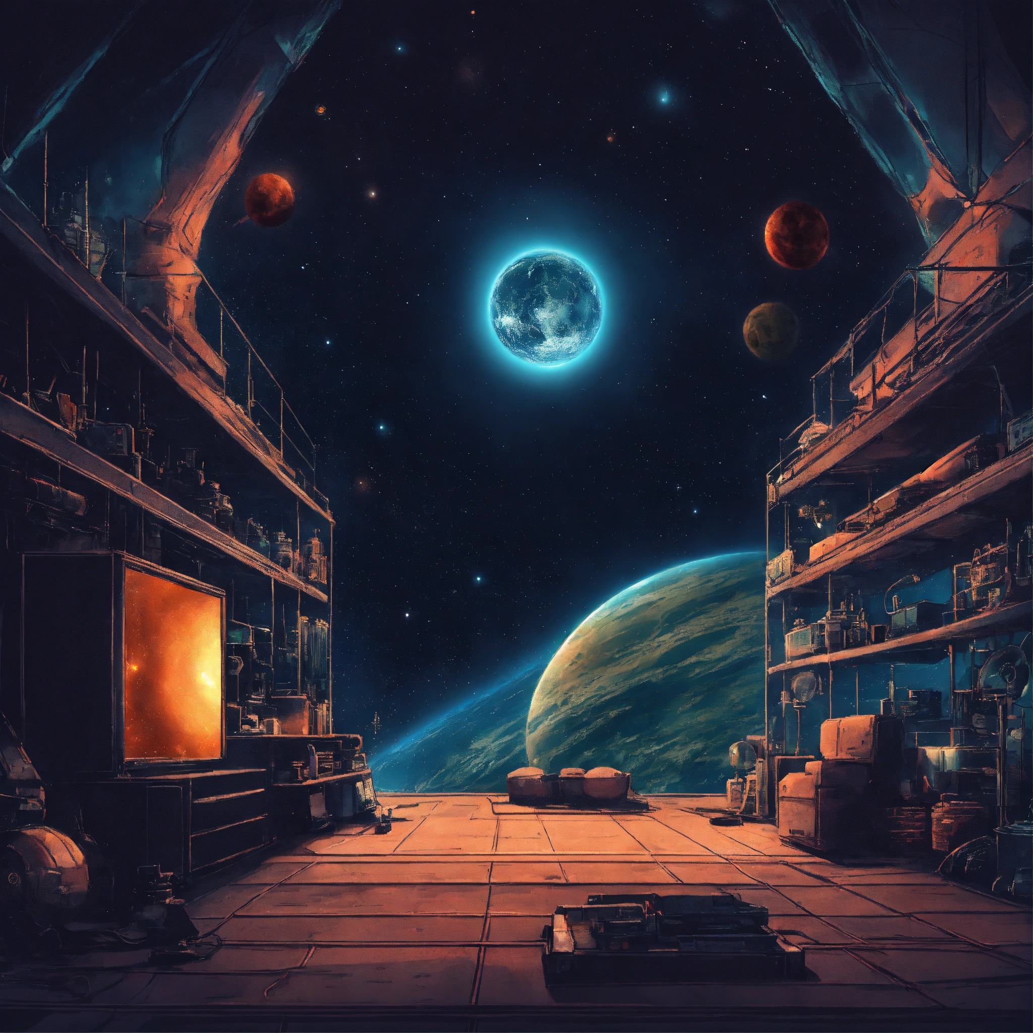 Lexica - Image of a scary space no human