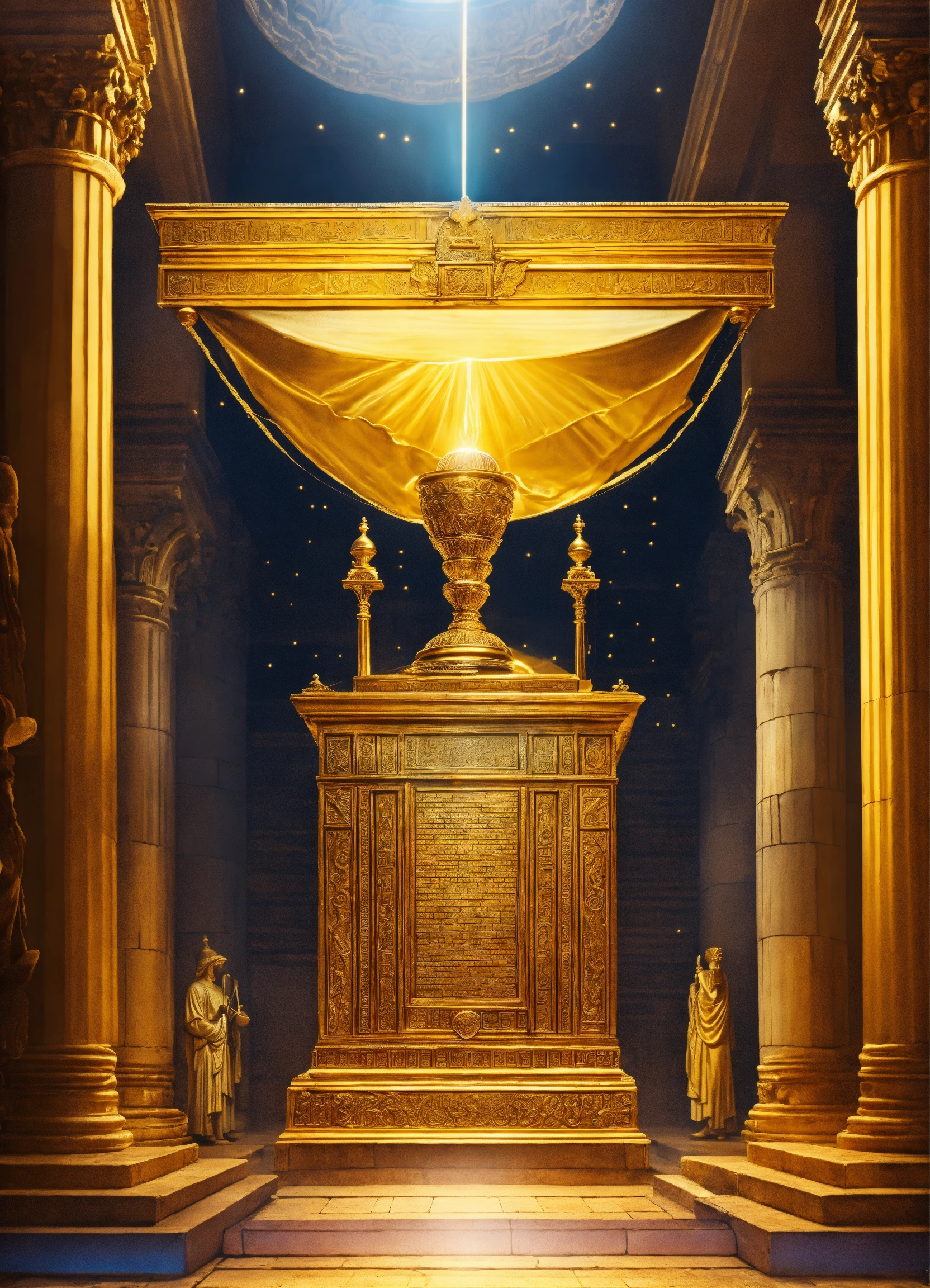 Lexica - Ark of the covenant inside the temple of solomon, ancient ...