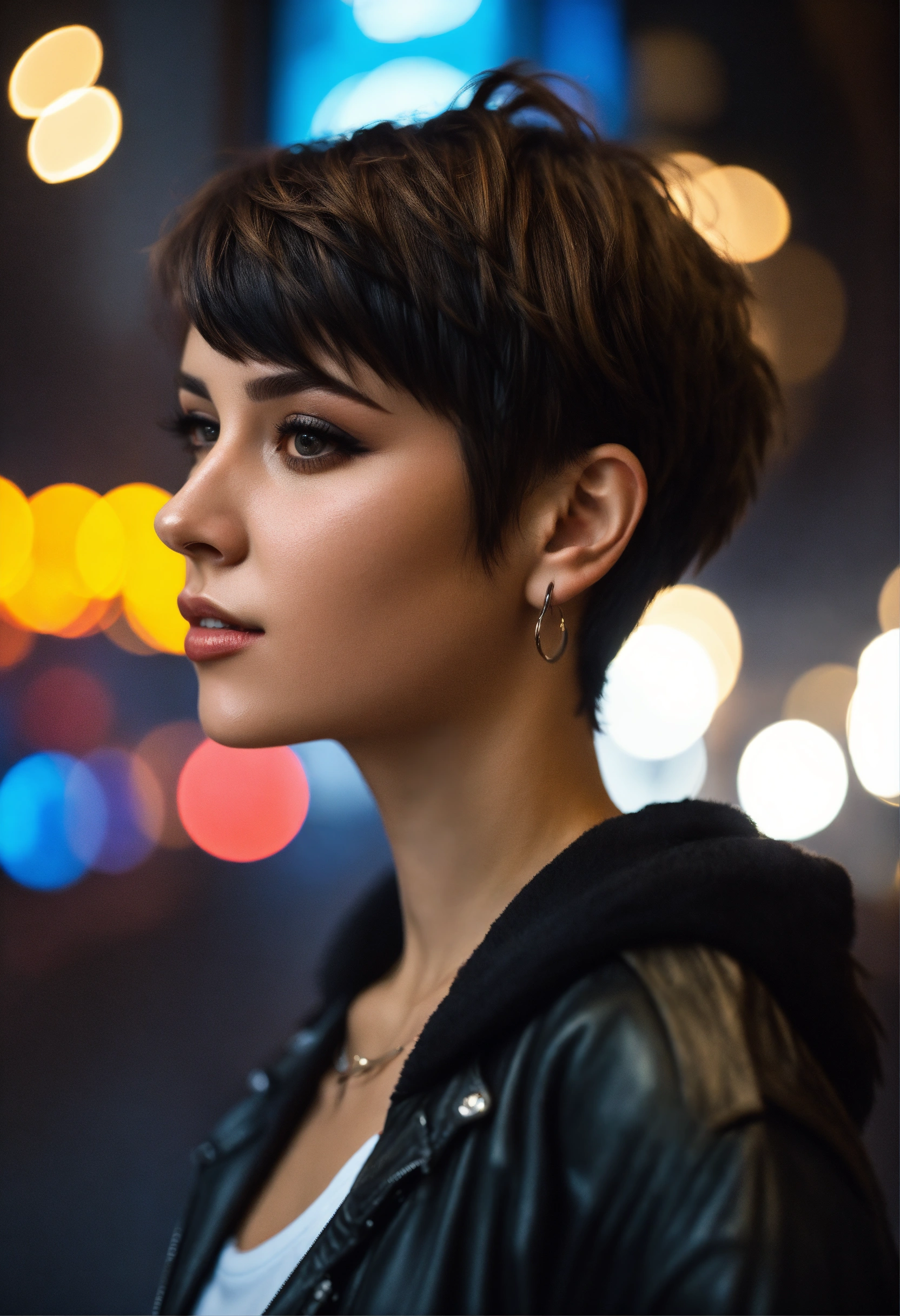 Lexica - Highly detailed portrait of spanish young woman 36 years old ...