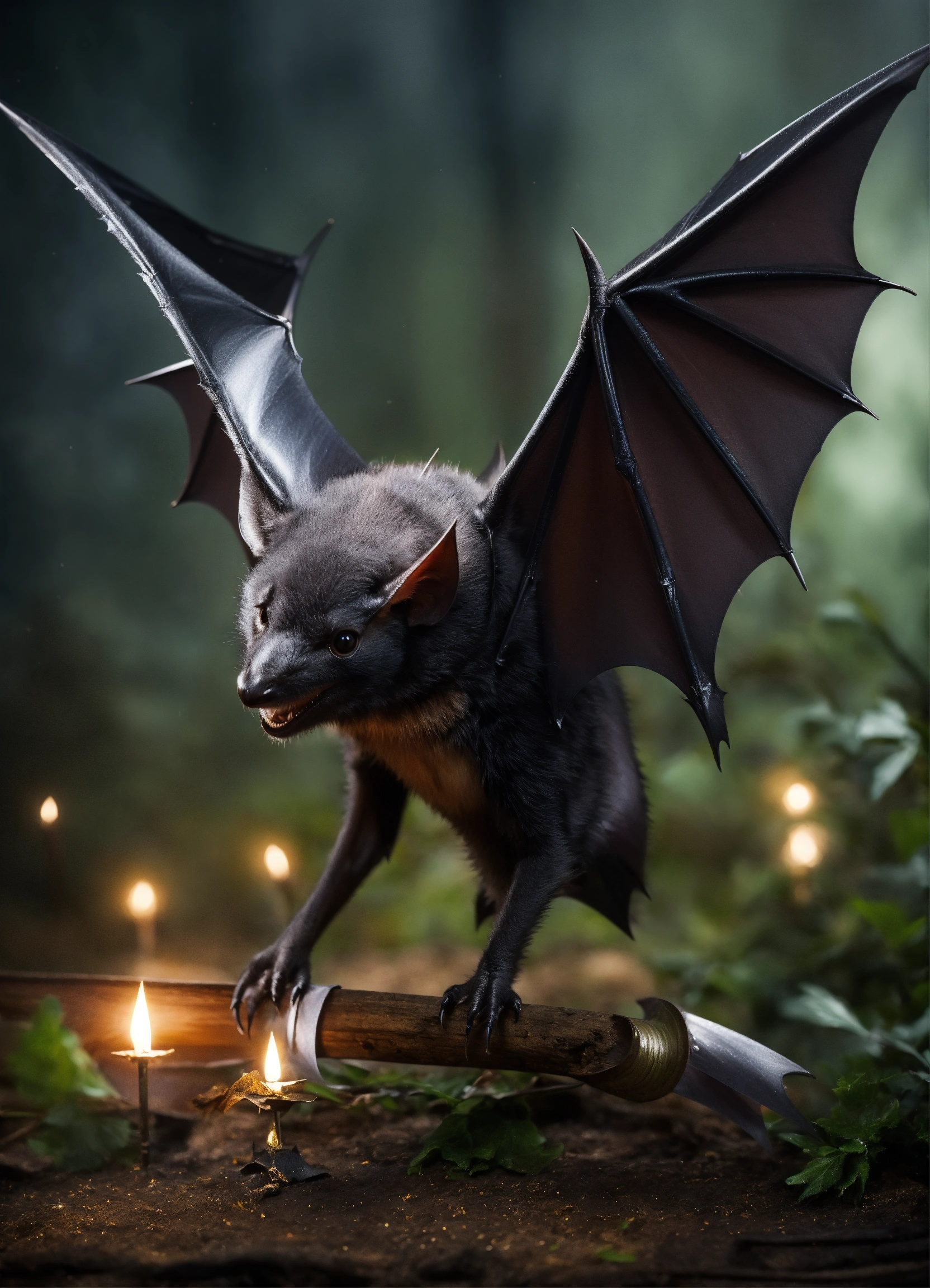 Lexica - Bat wings with spikes