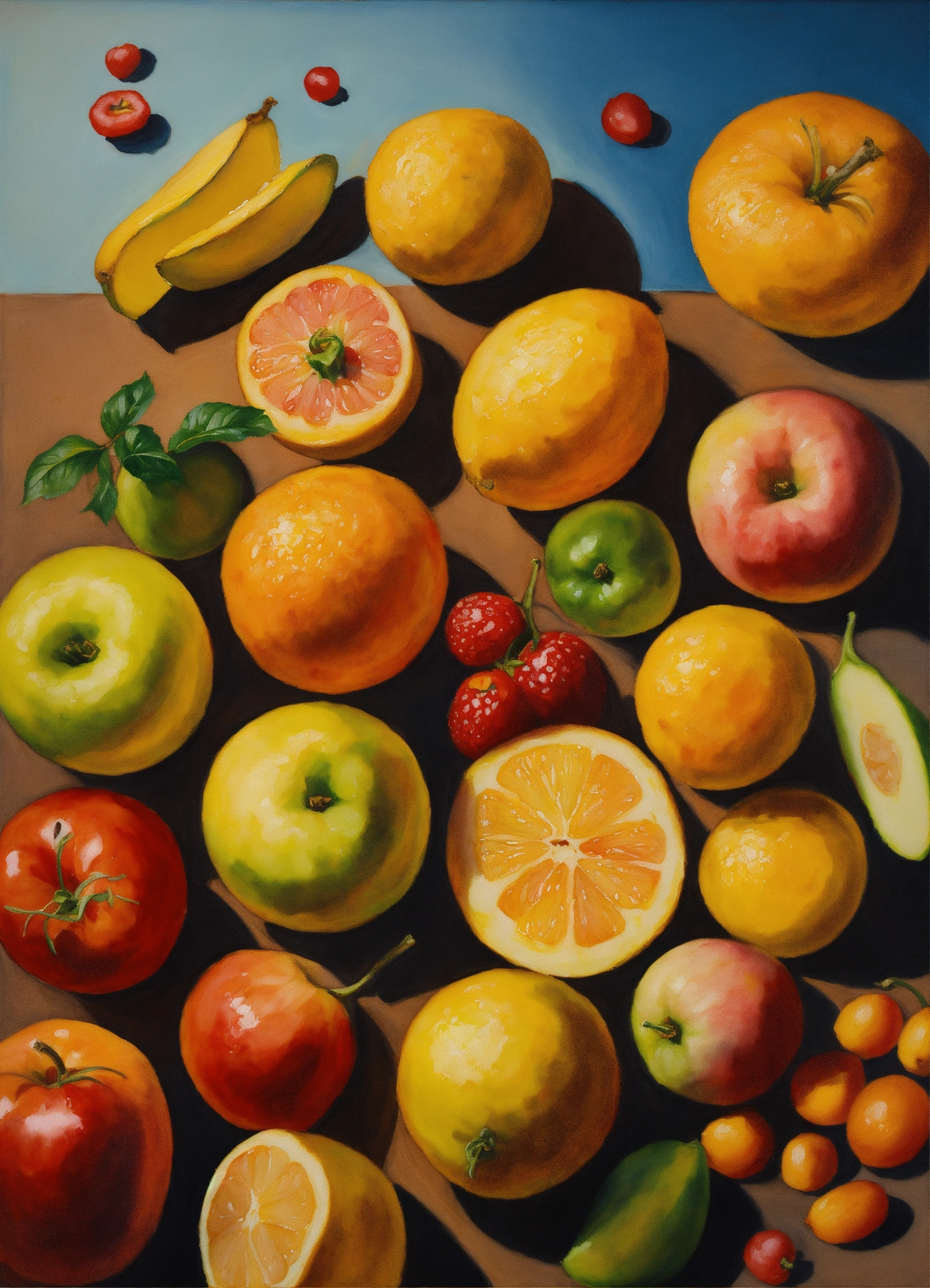 Lexica - Distributive food Paintings